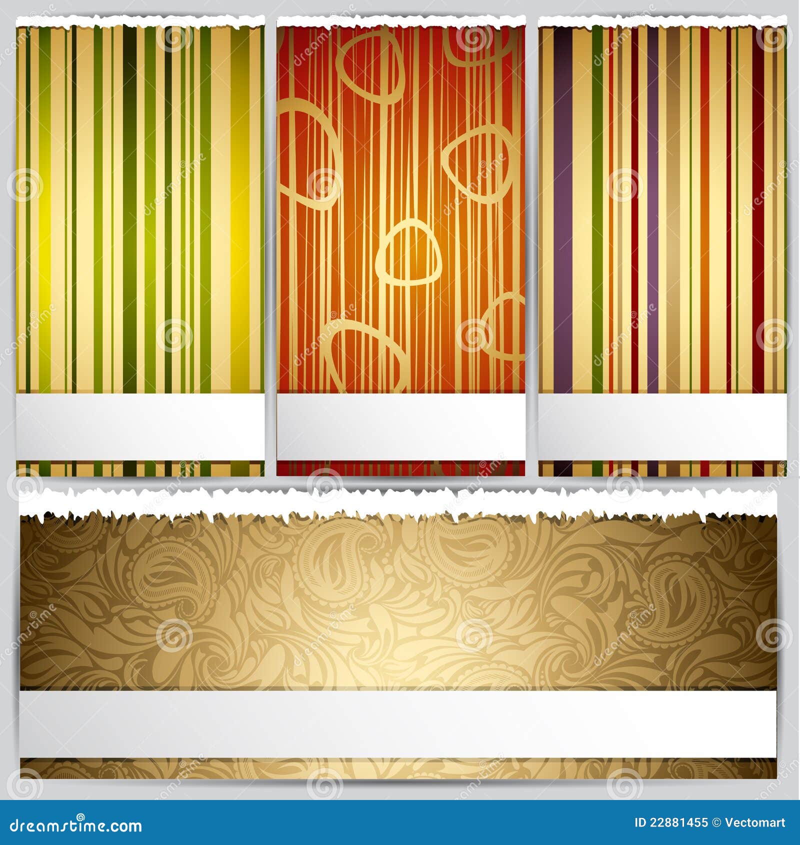 Retro Pattern Label stock vector. Illustration of header - 22881455