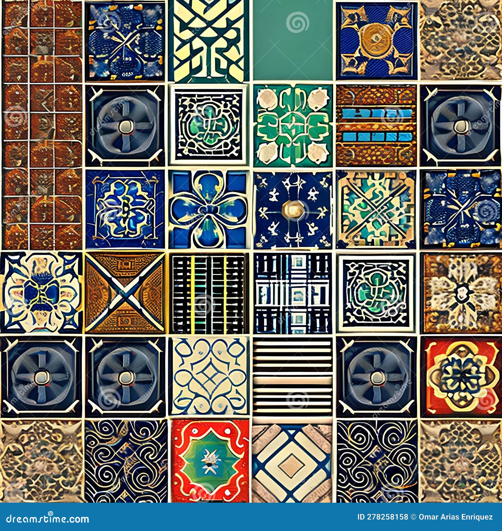 354 Retro Pattern Tiles: A Retro And Vintage-inspired Background ...