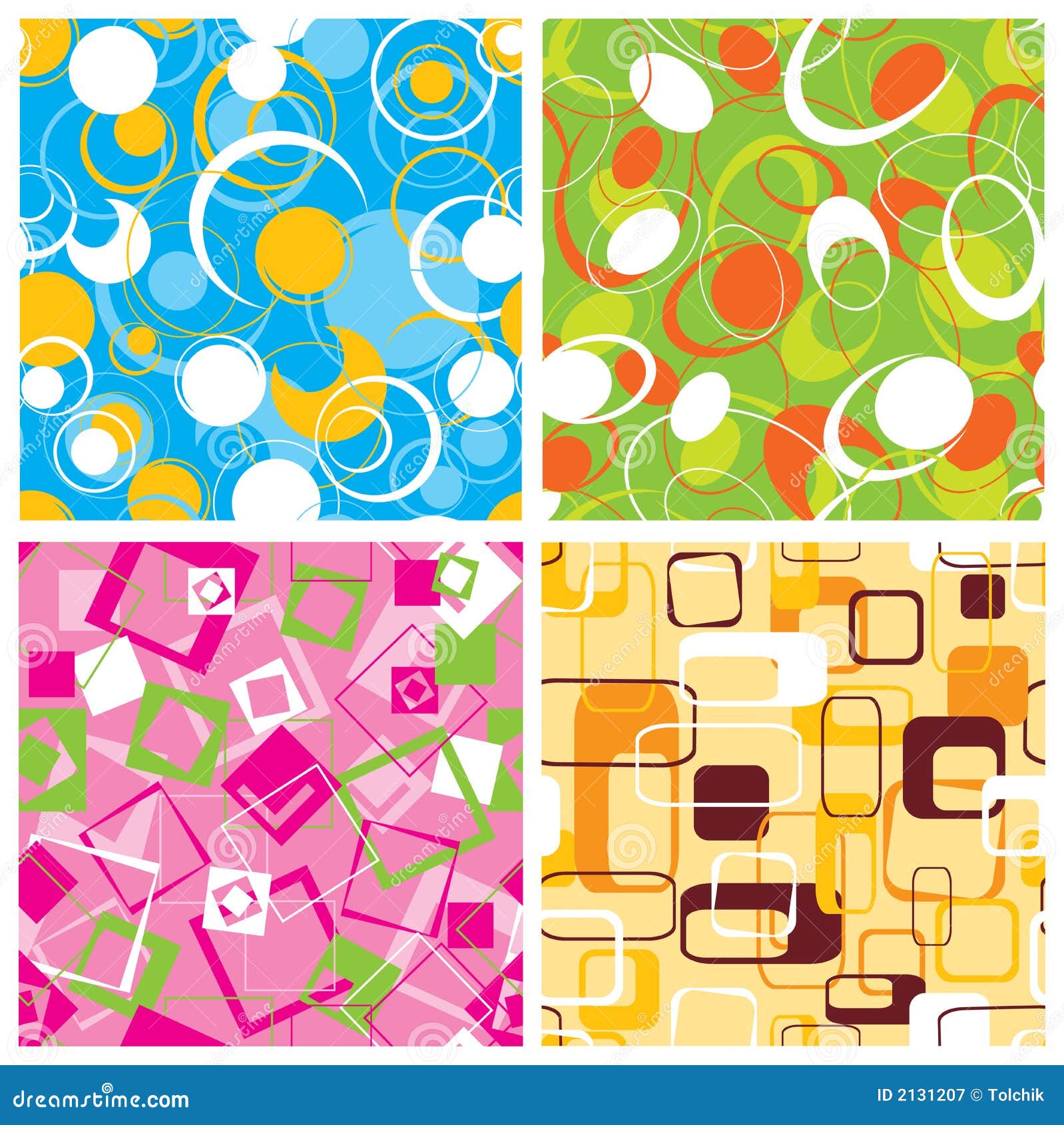 Retro pattern, vector stock vector. Illustration of textile - 2131207