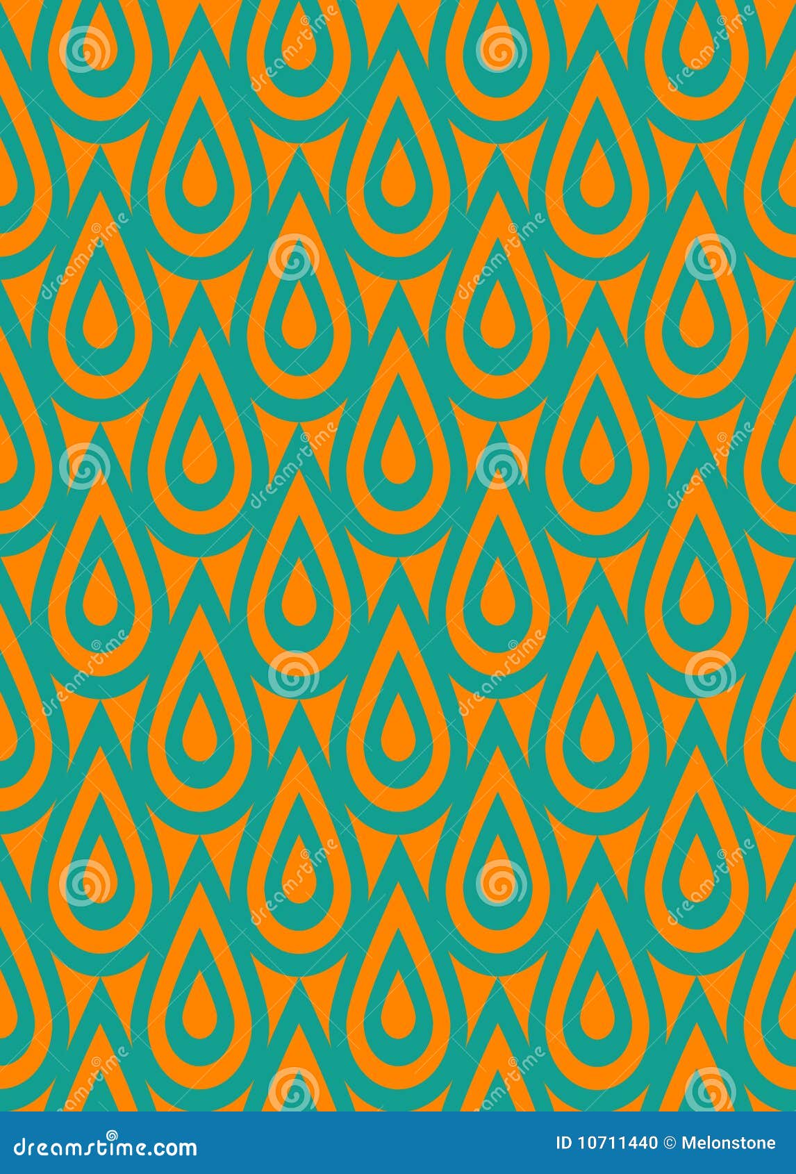 Retro pattern wallpaper stock illustration. Illustration of luxury ...