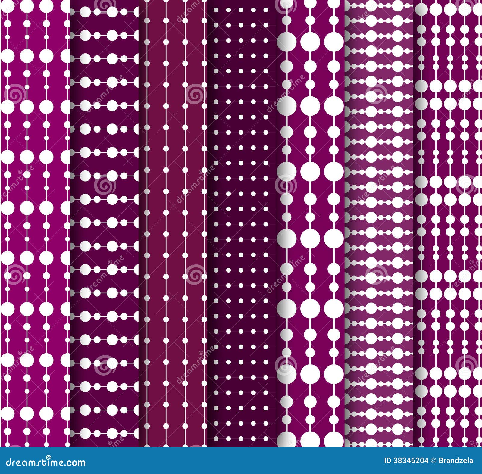 Retro patterns stock vector. Illustration of elegance - 38346204