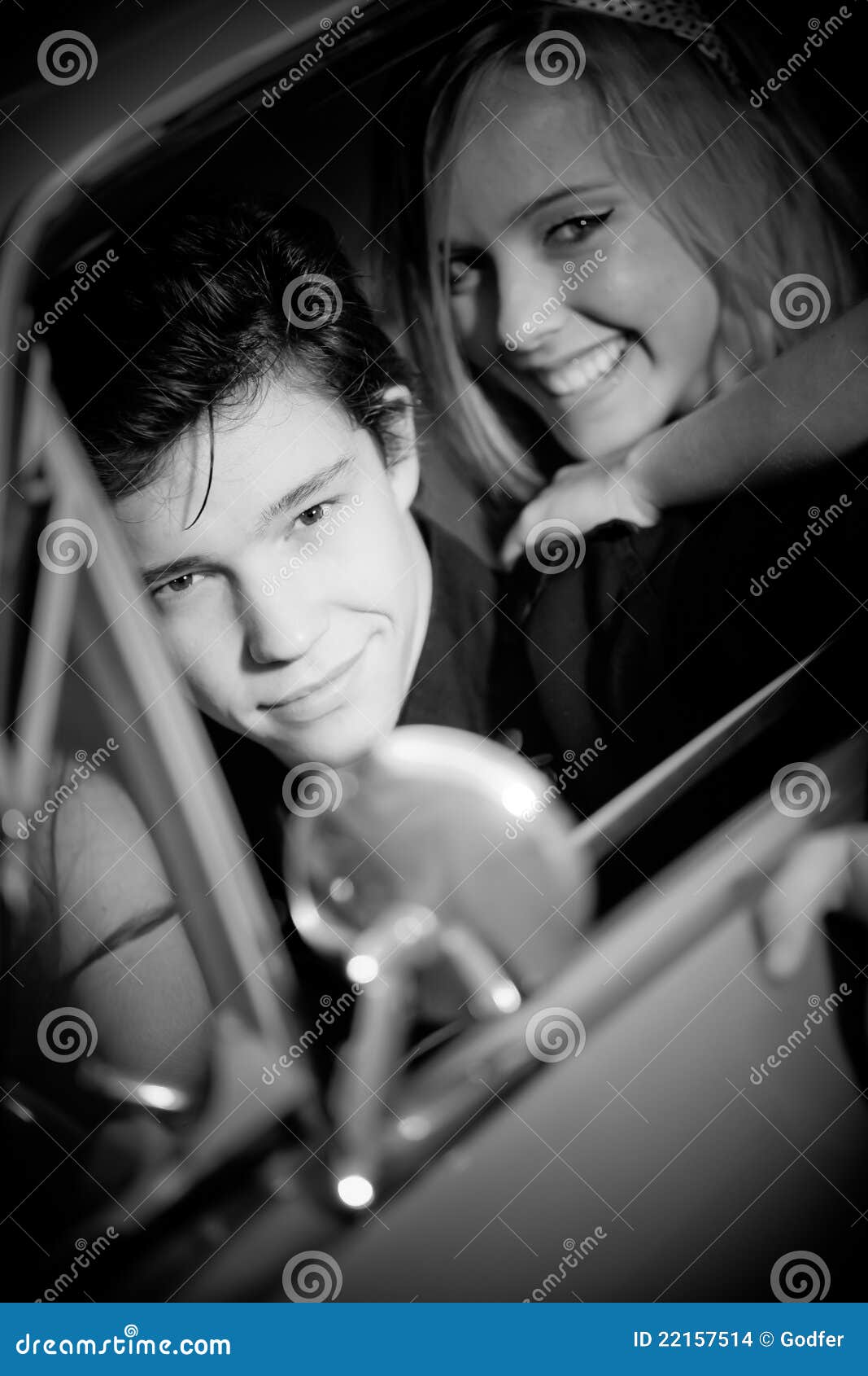 Retro people stock photo. Image of hair, beautiful, portrait - 22157514