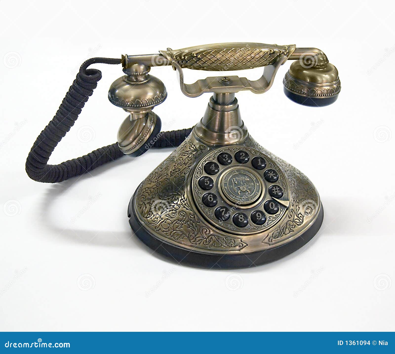 Retro phone stock photo. Image of phone, technology, classic - 1361094
