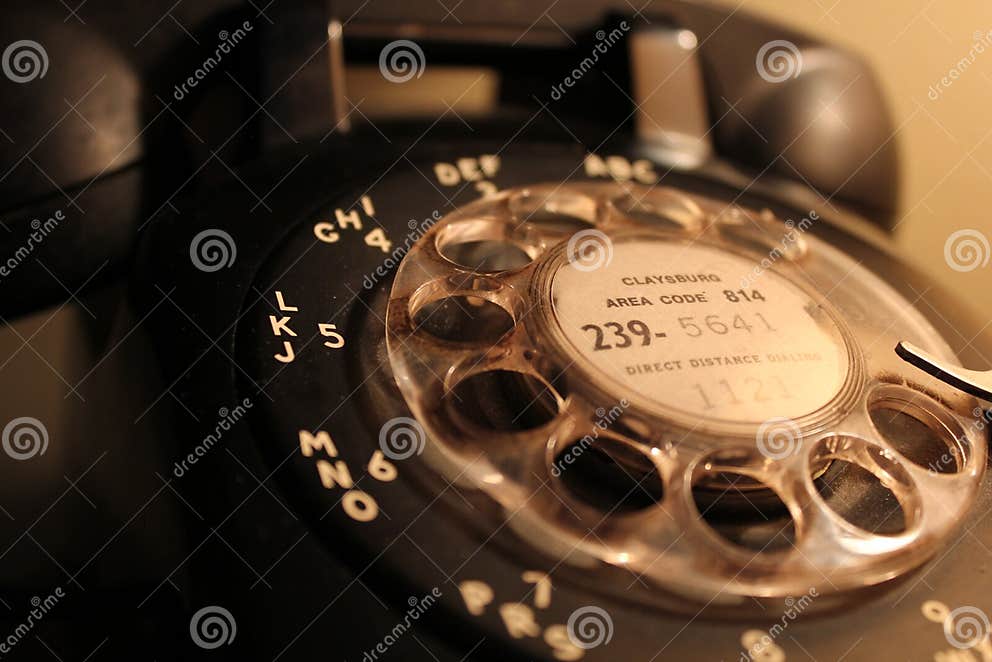 Retro Phone stock image. Image of communication, number - 18986325