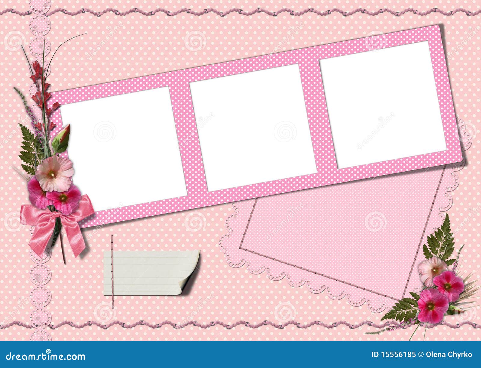 Retro Photo Frame On Transparent Background Cartoon Vector ...