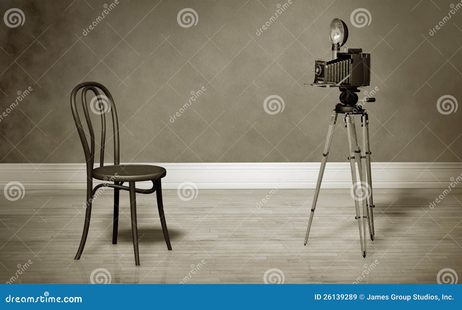 Retro Photo Studio stock image. Image of tone, tripod - 26139289