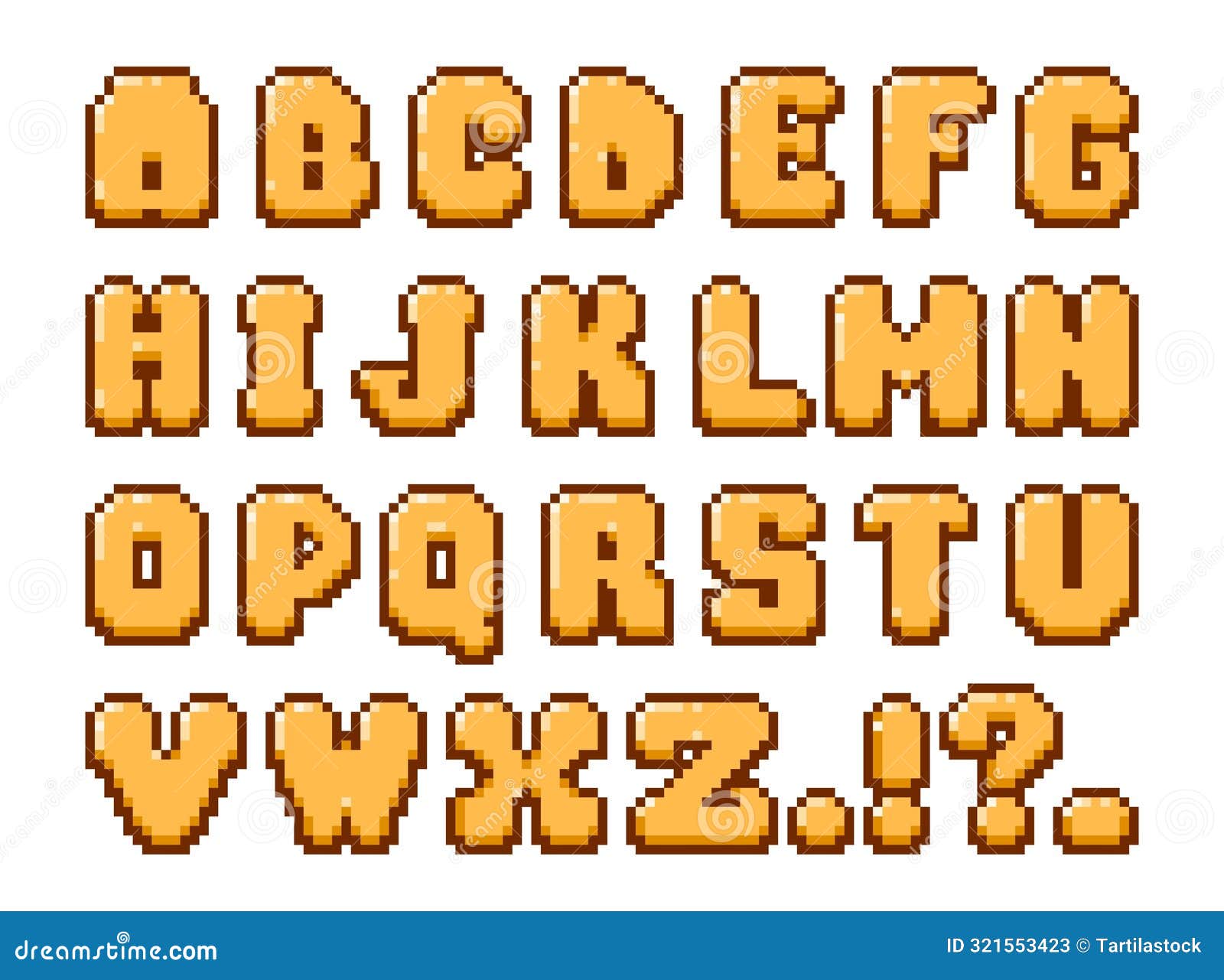 Retro Pixel Font. 8 Bit Old School Video Game Alphabet, Geometric ... Retro Pixel Font. 8 Bit Old School Video Game Alphabet, Geometric ...