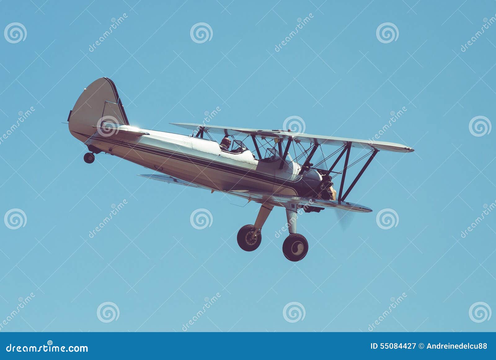 Retro plane stock image. Image of plane, history, wheel - 55084427