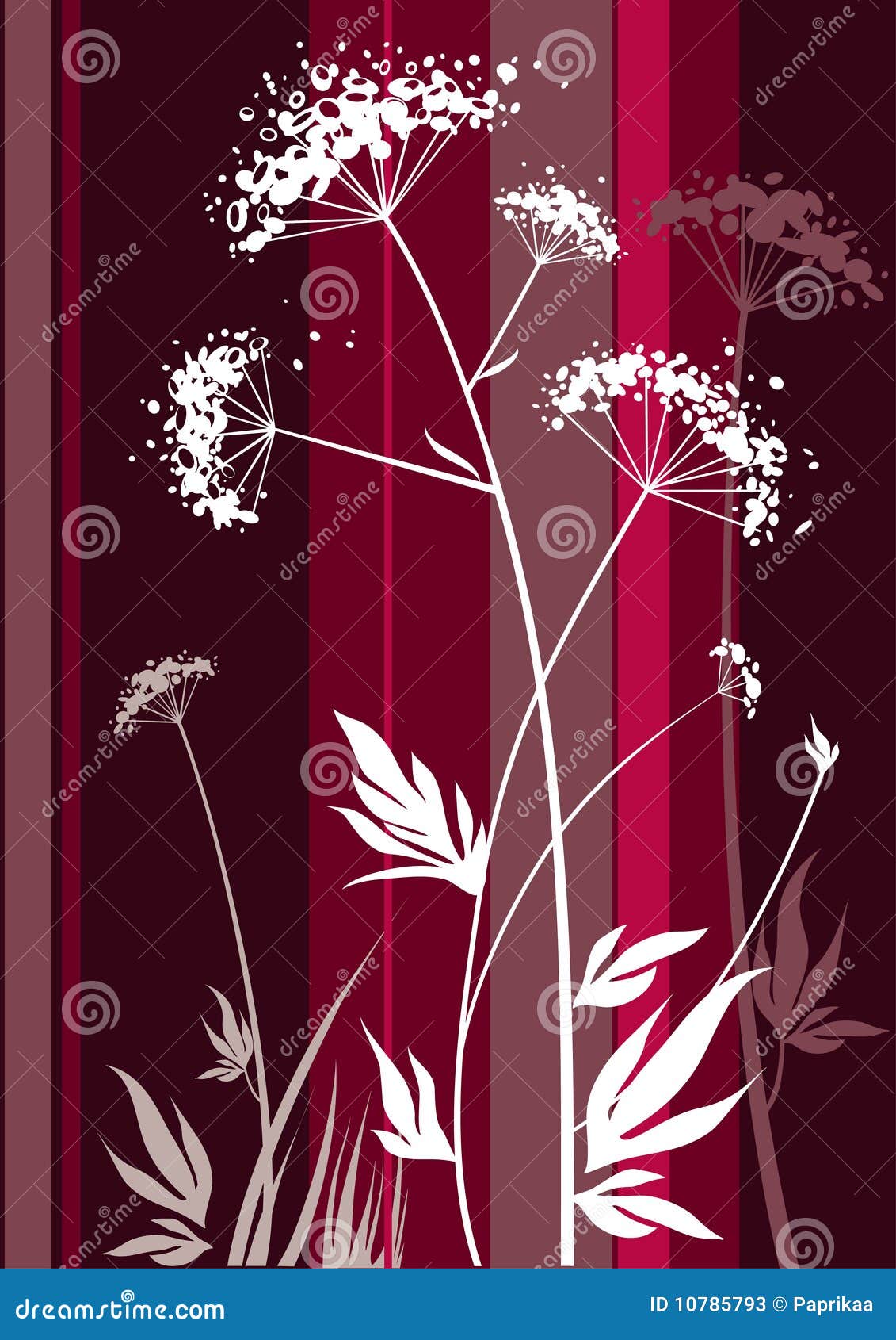Retro plant stock vector. Illustration of complexity - 10785793