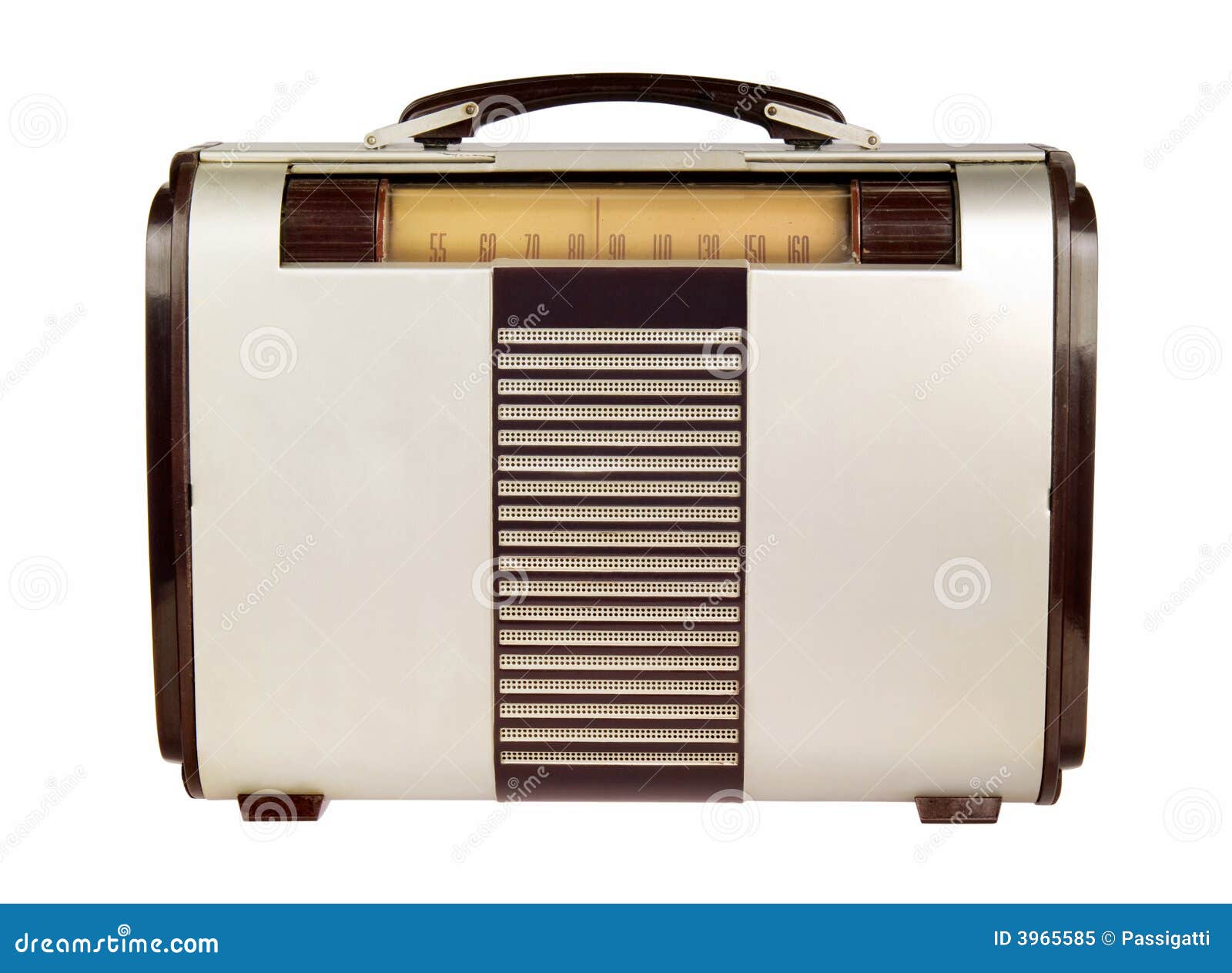 Retro Portable Radio stock image. Image of classic, radio - 3965585