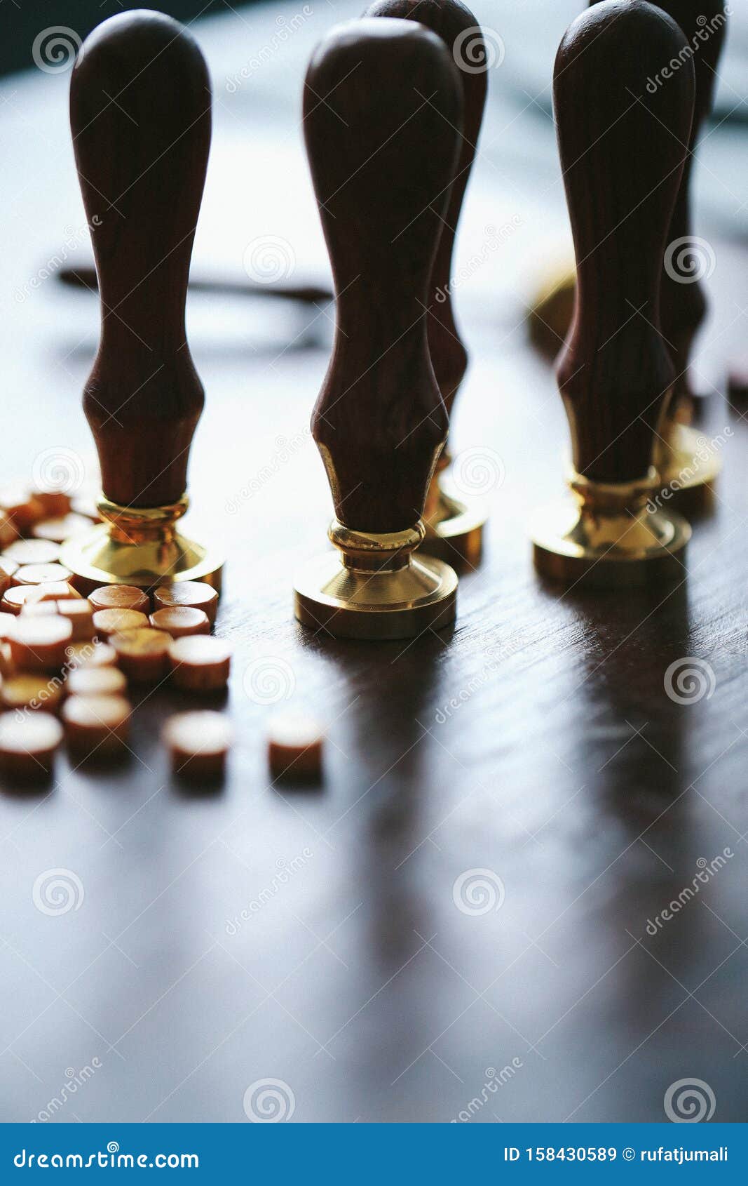 Wax stamp for mail stock image. Image of decorative - 158430589