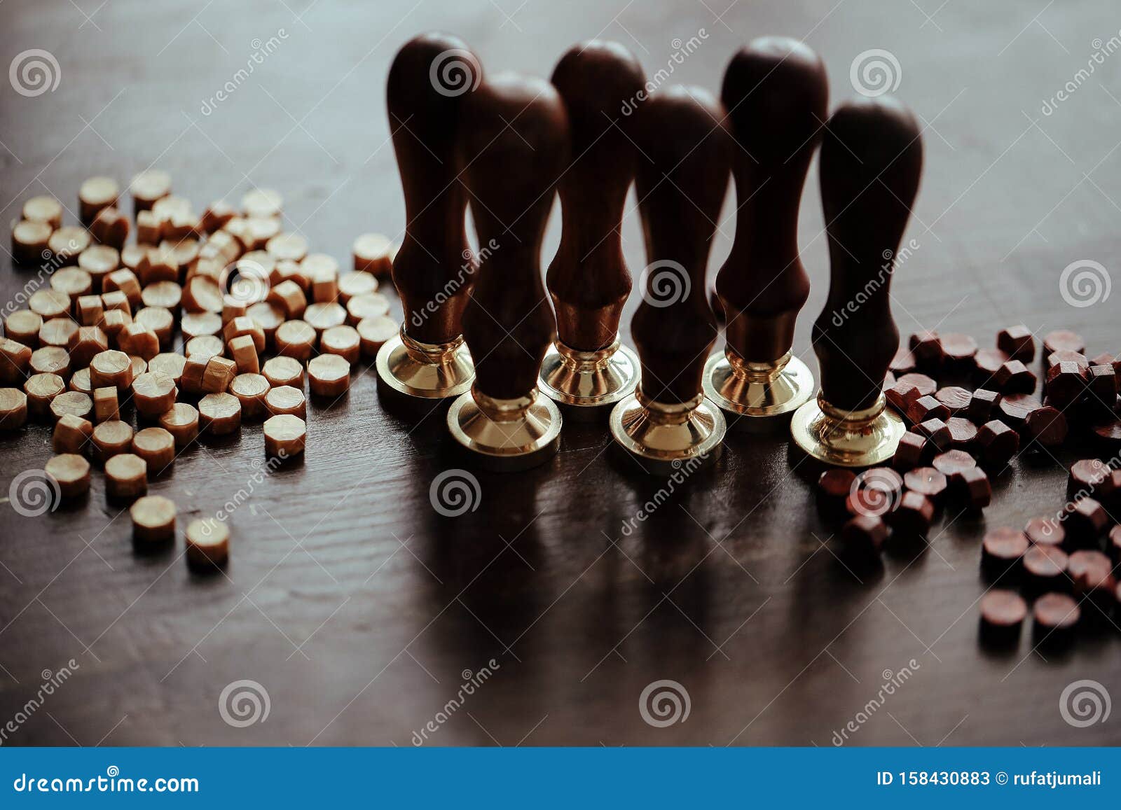 Wax stamp for mail stock image. Image of letter, postal - 158430883