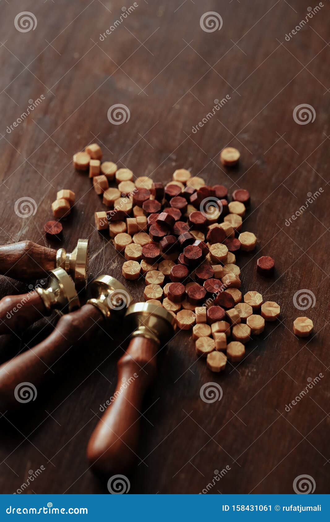 Wax stamp for mail stock image. Image of blank, label - 158431061