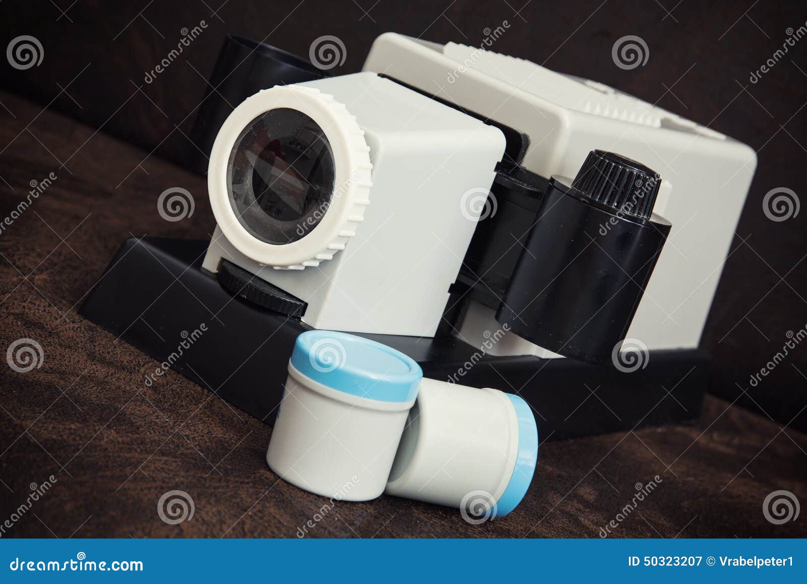 Retro projector stock image. Image of glass, negative - 50323207