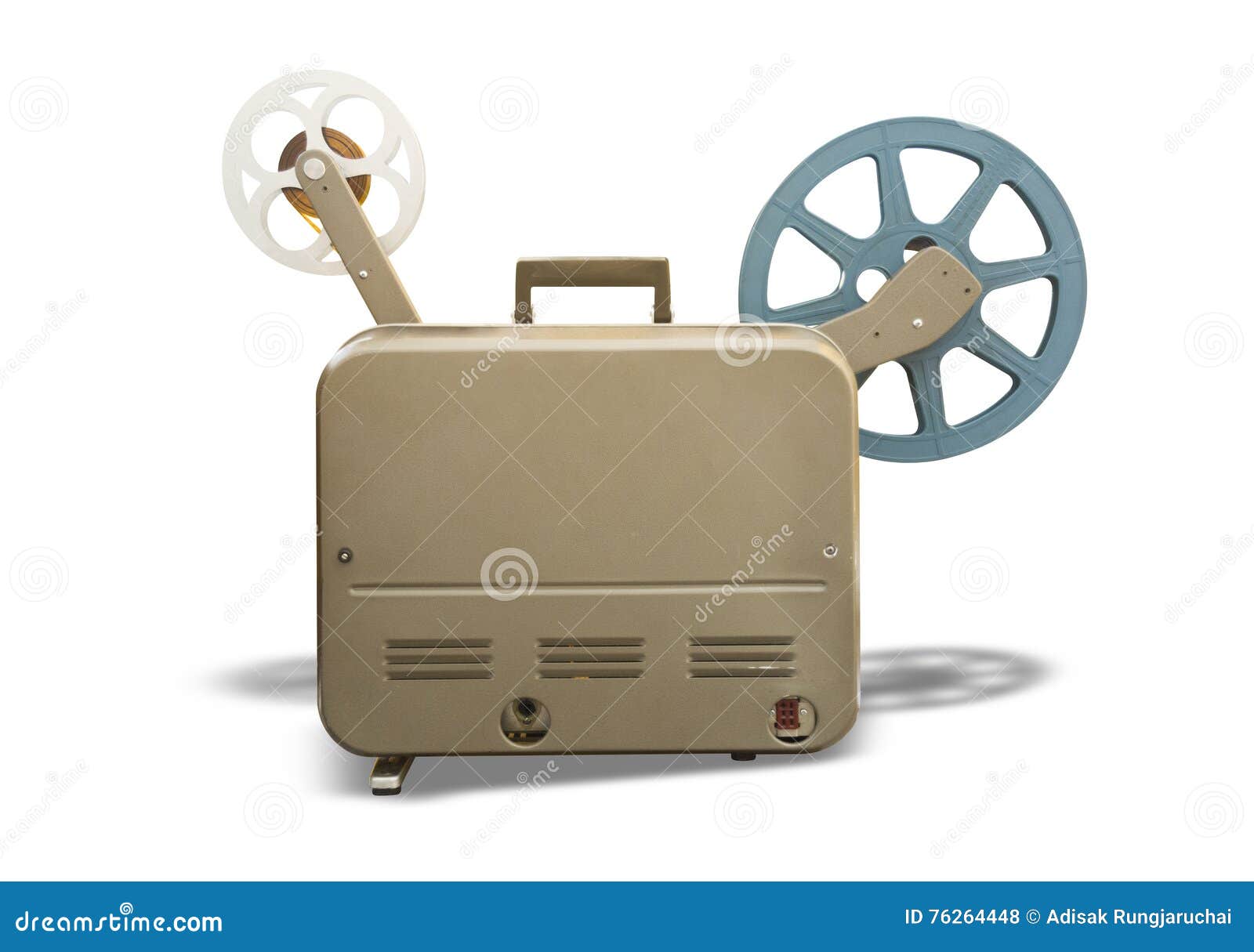 Retro projector stock photo. Image of film, flick, movie - 76264448