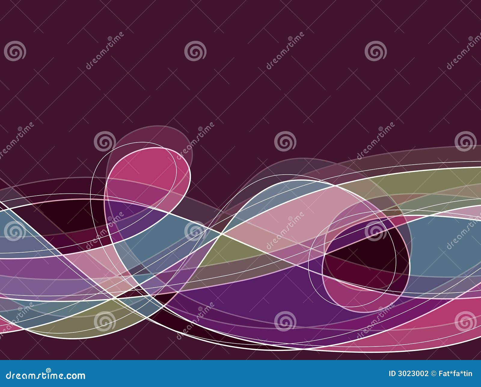 Retro purple scribble loop stock vector. Illustration of dark - 3023002
