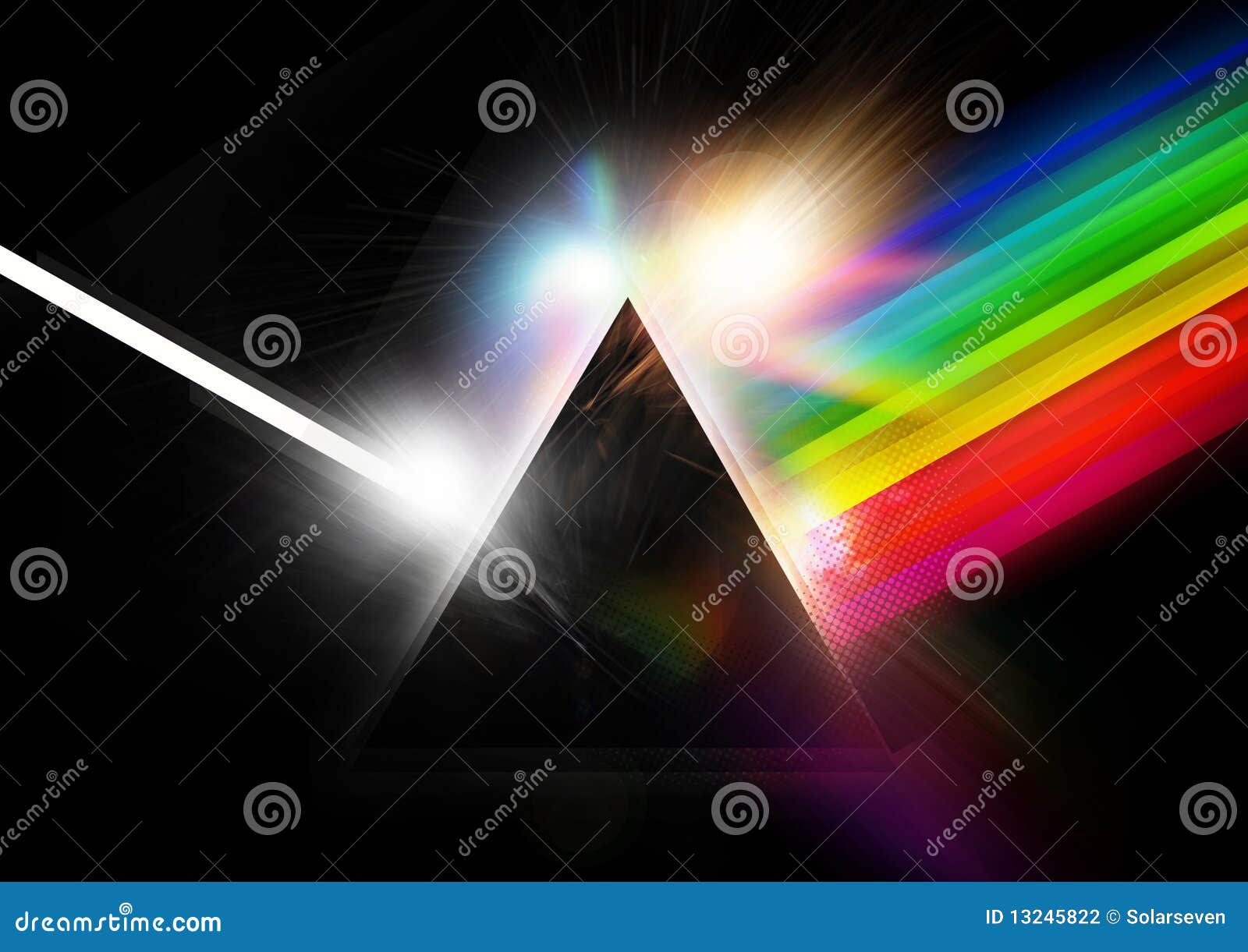 Retro Pyramid Background stock illustration. Illustration of ...