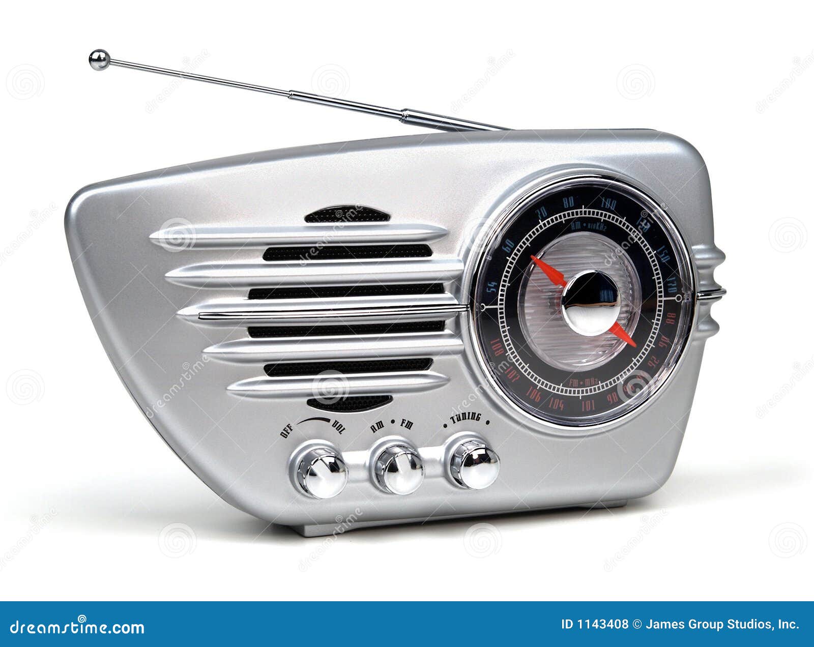 Retro radio stock photo. Image of deco, transmit, radio - 1143408