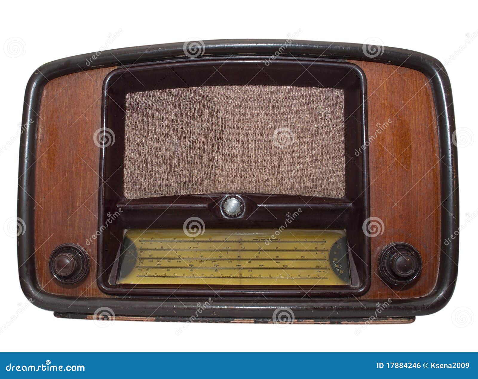 Retro Radio stock photo. Image of receiver, broadcasting - 17884246