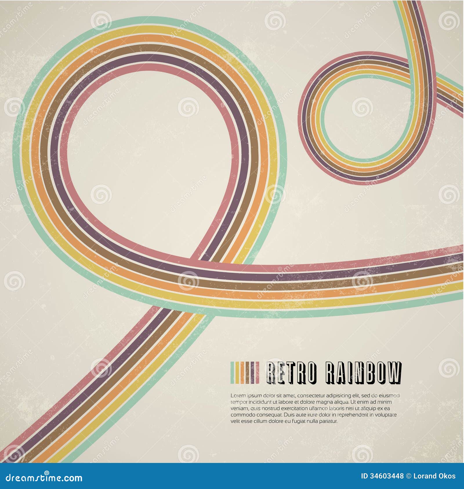 Retro Rainbow Background Stock Illustrations – 59,518 Retro Rainbow ...