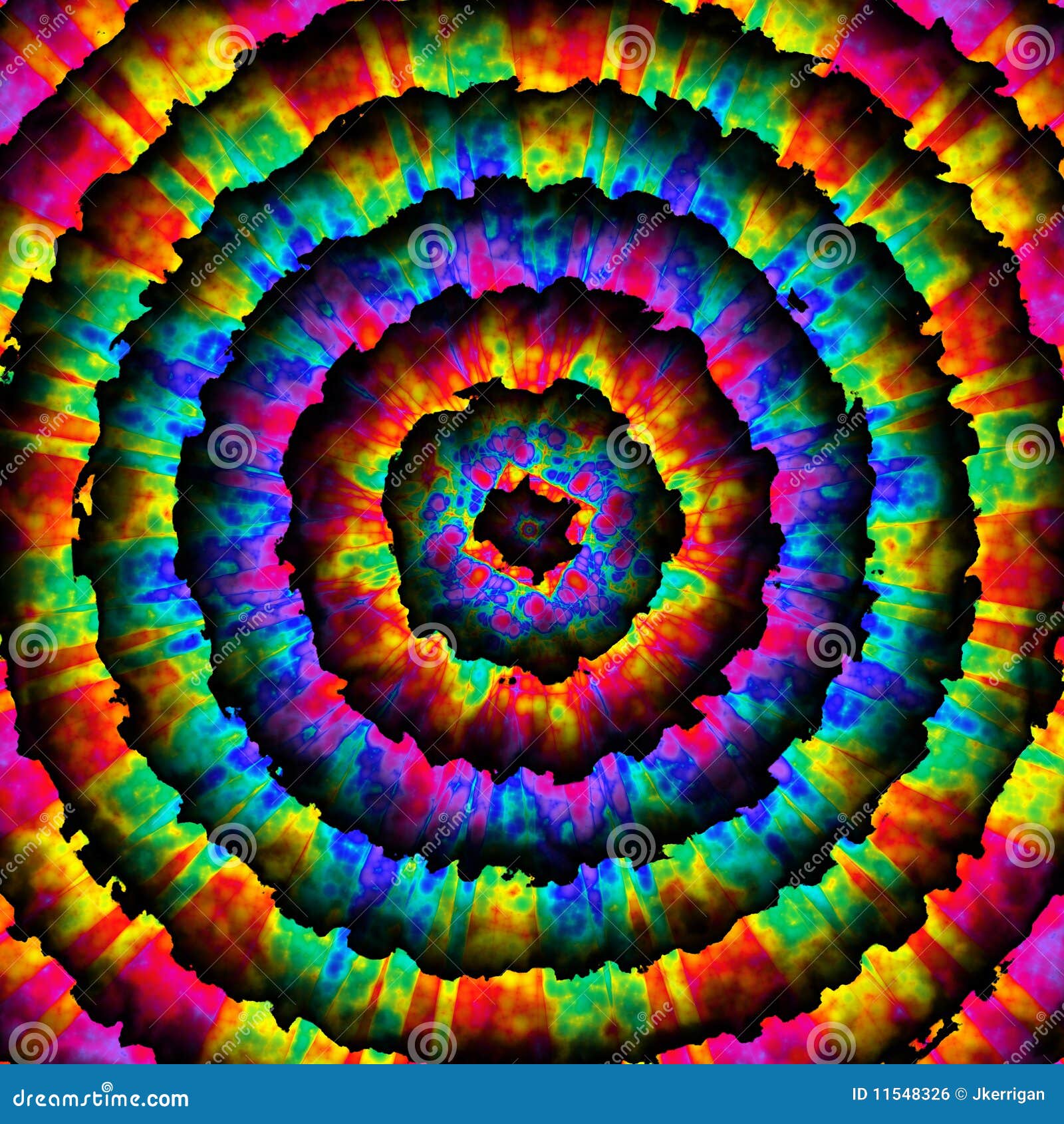 Retro Rainbow Bullseye stock illustration. Illustration of retro - 11548326