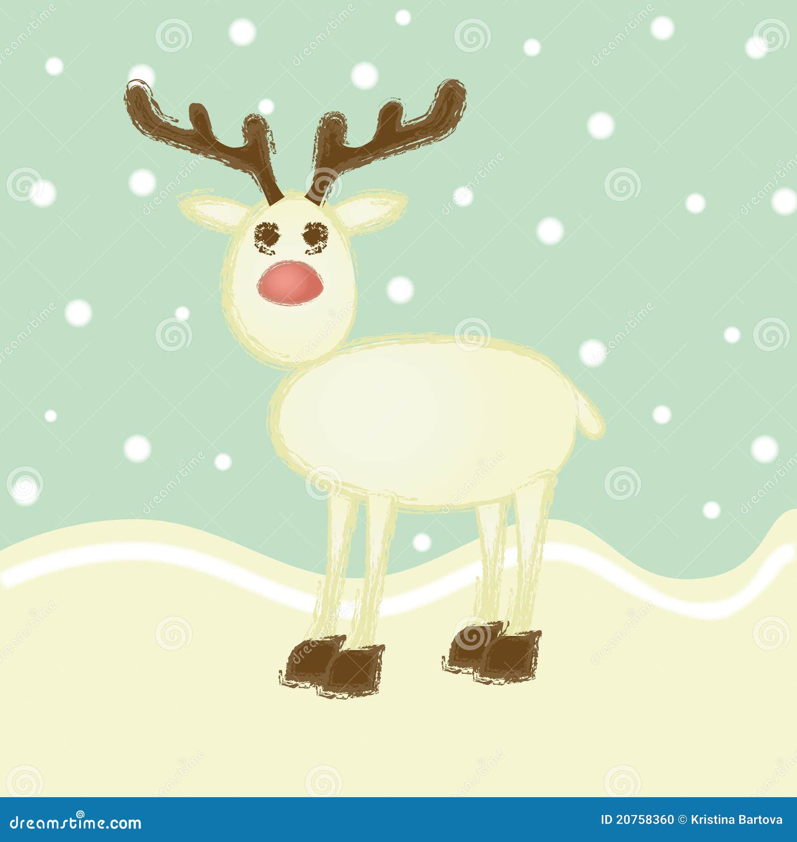Raindeer Cartoons, Illustrations & Vector Stock Images - 1950 Pictures ...