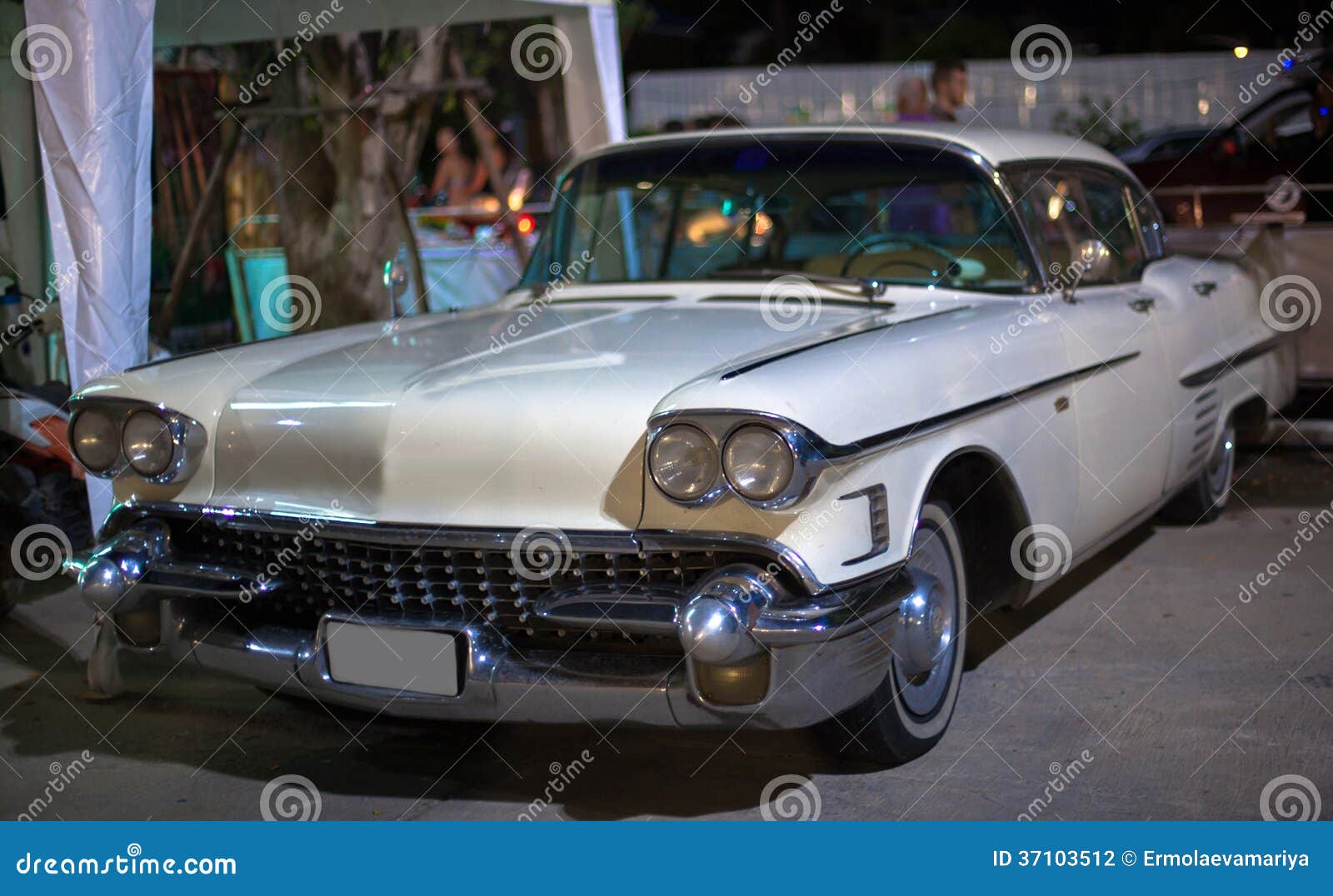 Retro Rally of Classical Car Stock Photo - Image of engine, business ...