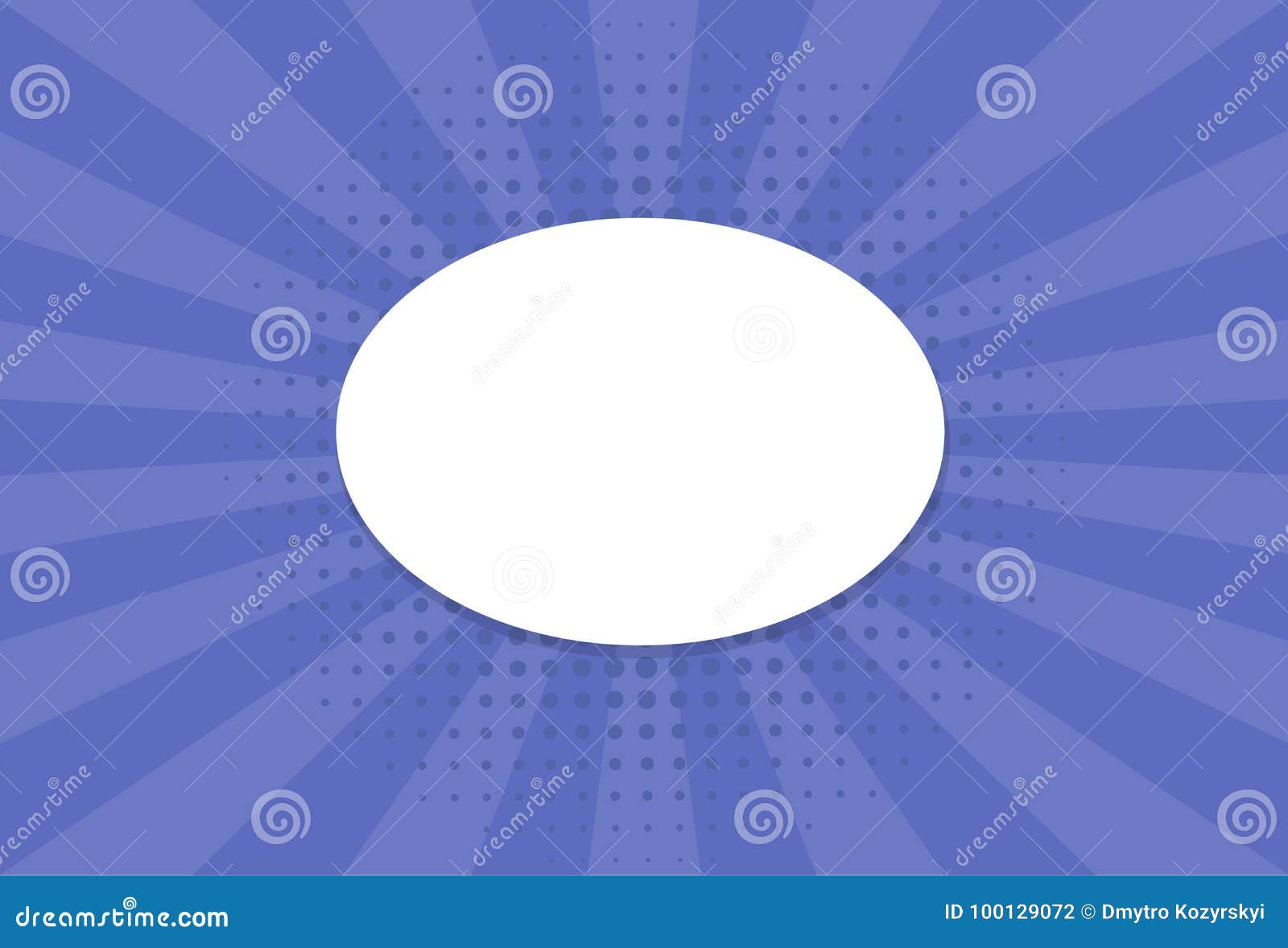 Retro Rays Comic Color Background Gradient Halftone Pop Art Style ...