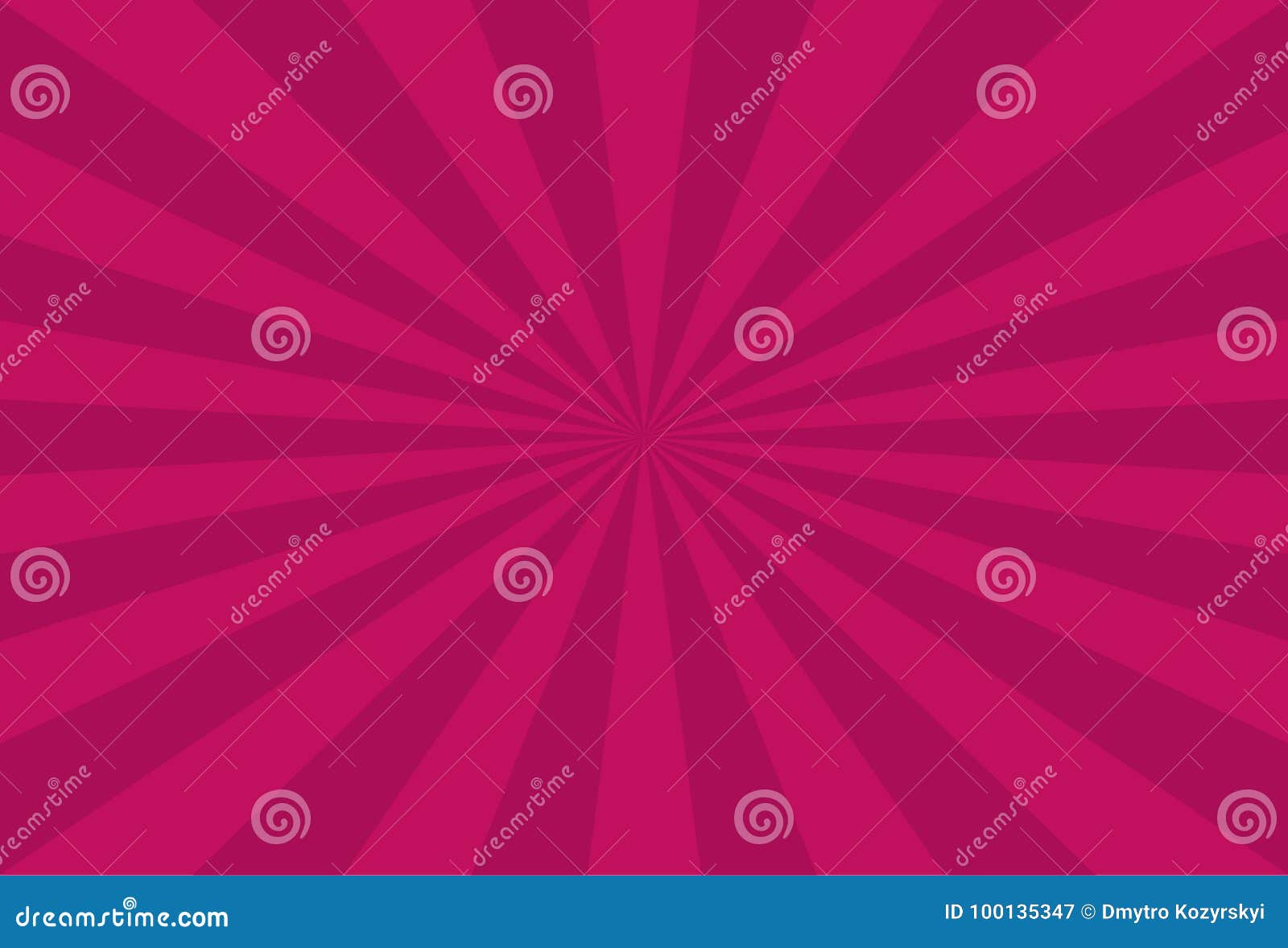 Retro Rays Comic Color Background Gradient Halftone Pop Art Style ...