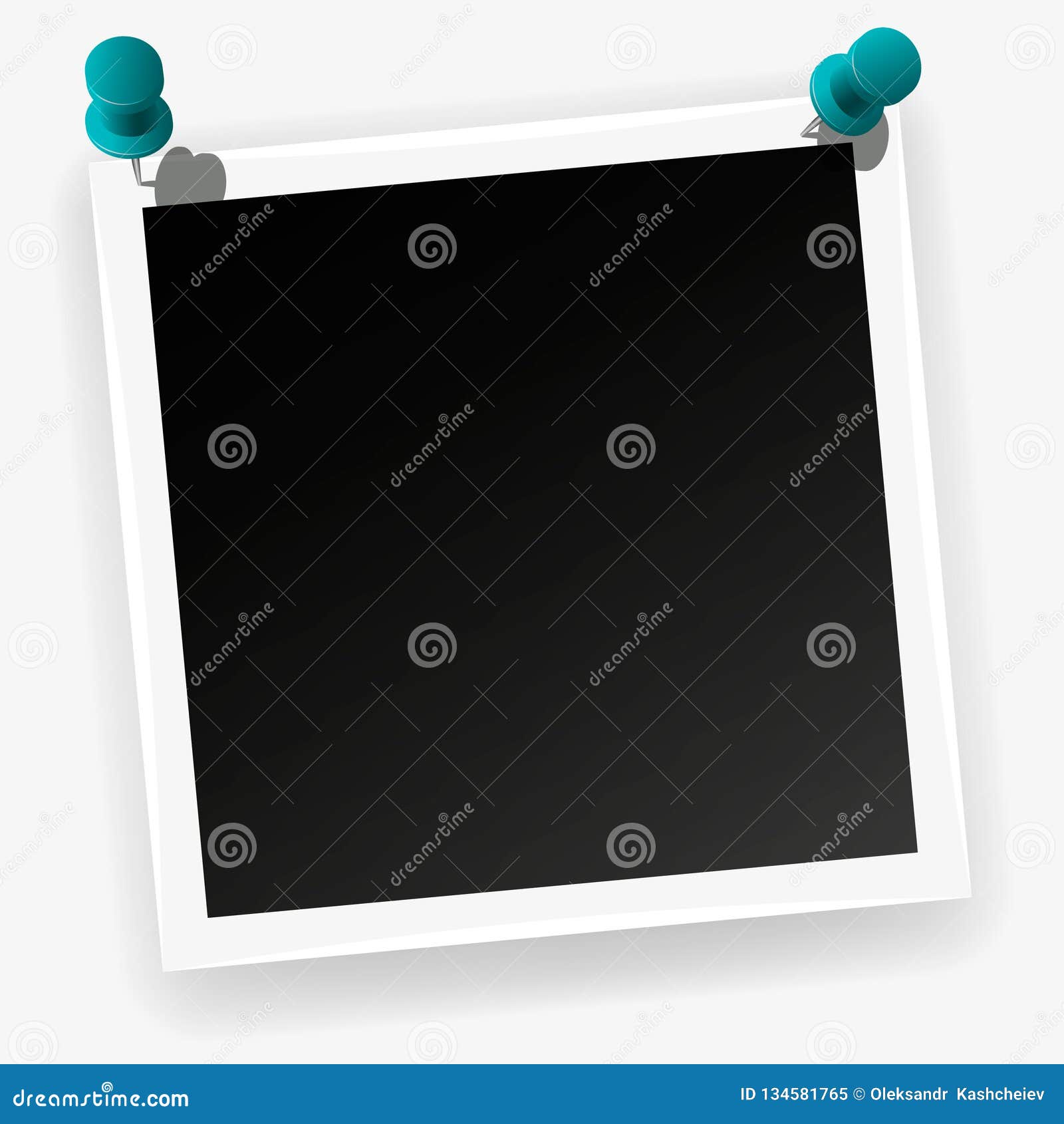 Retro Realistic Vertical Blank Instant Photo Frame with Shadow Effects ... Retro Realistic Vertical Blank Instant Photo Frame with Shadow Effects ...