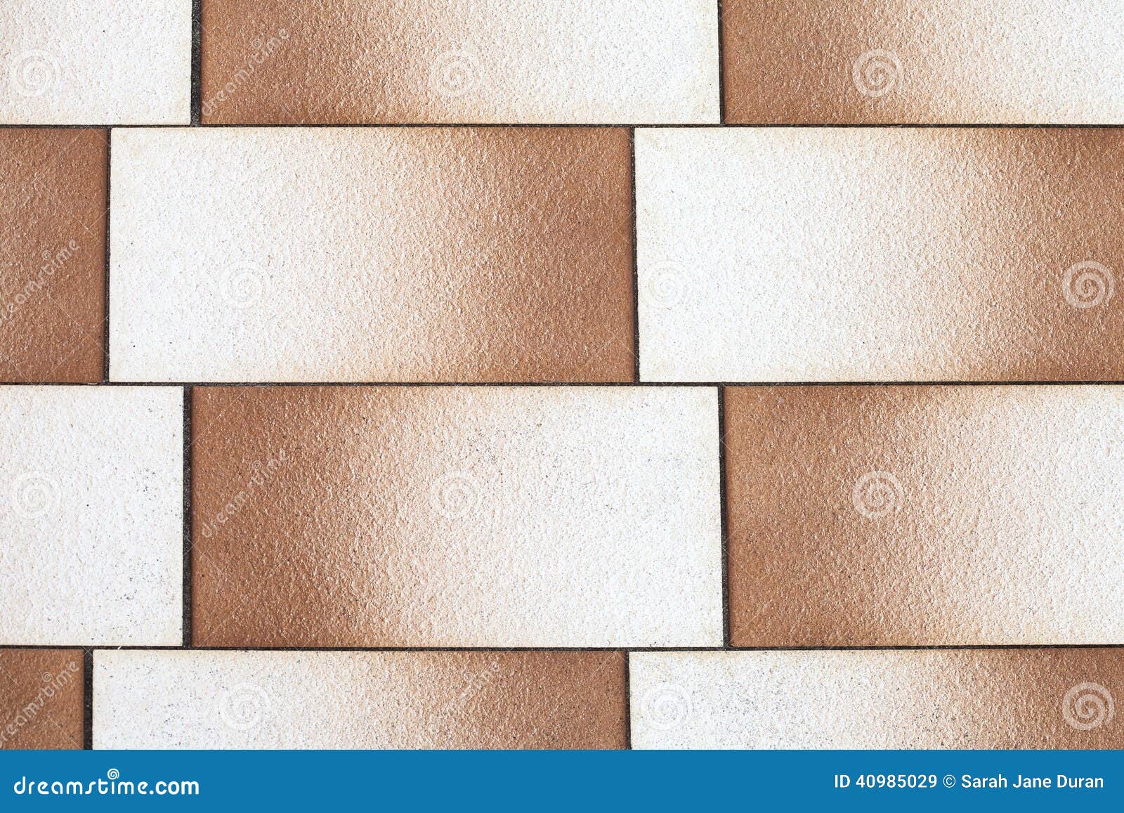 Retro Rectangular Tiles with Graduated Fade from B Stock Image - Image ...