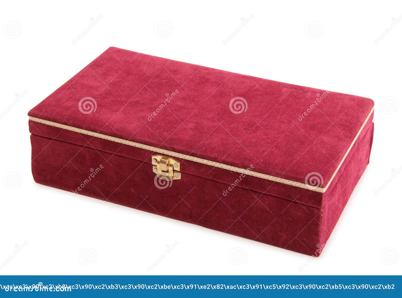 Retro red box one stock image. Image of metal, steel - 89655075