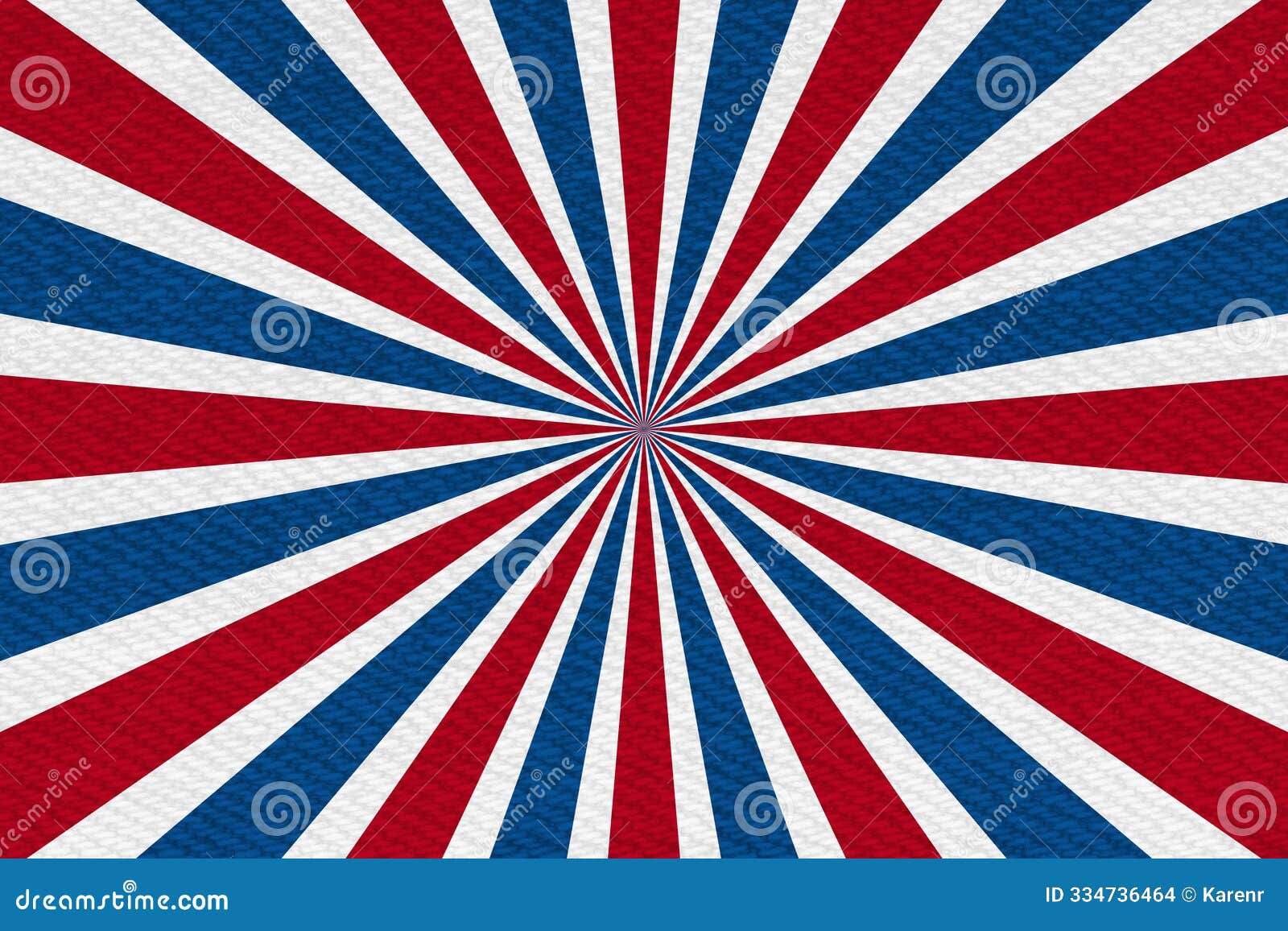 Retro Red, White and Blue Ray Sun Burst Abstract Background Stock Photo ...