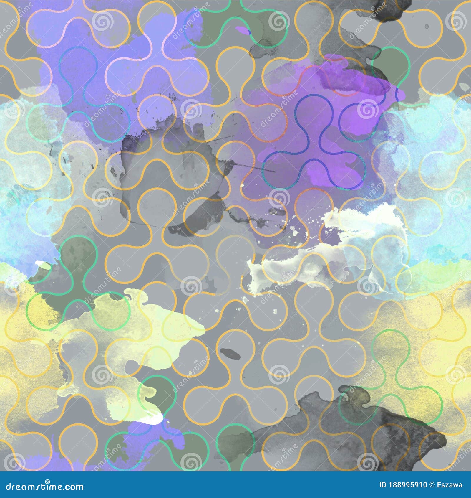 Repetitive Wallpaper Texture Vector Illustration | CartoonDealer.com ...