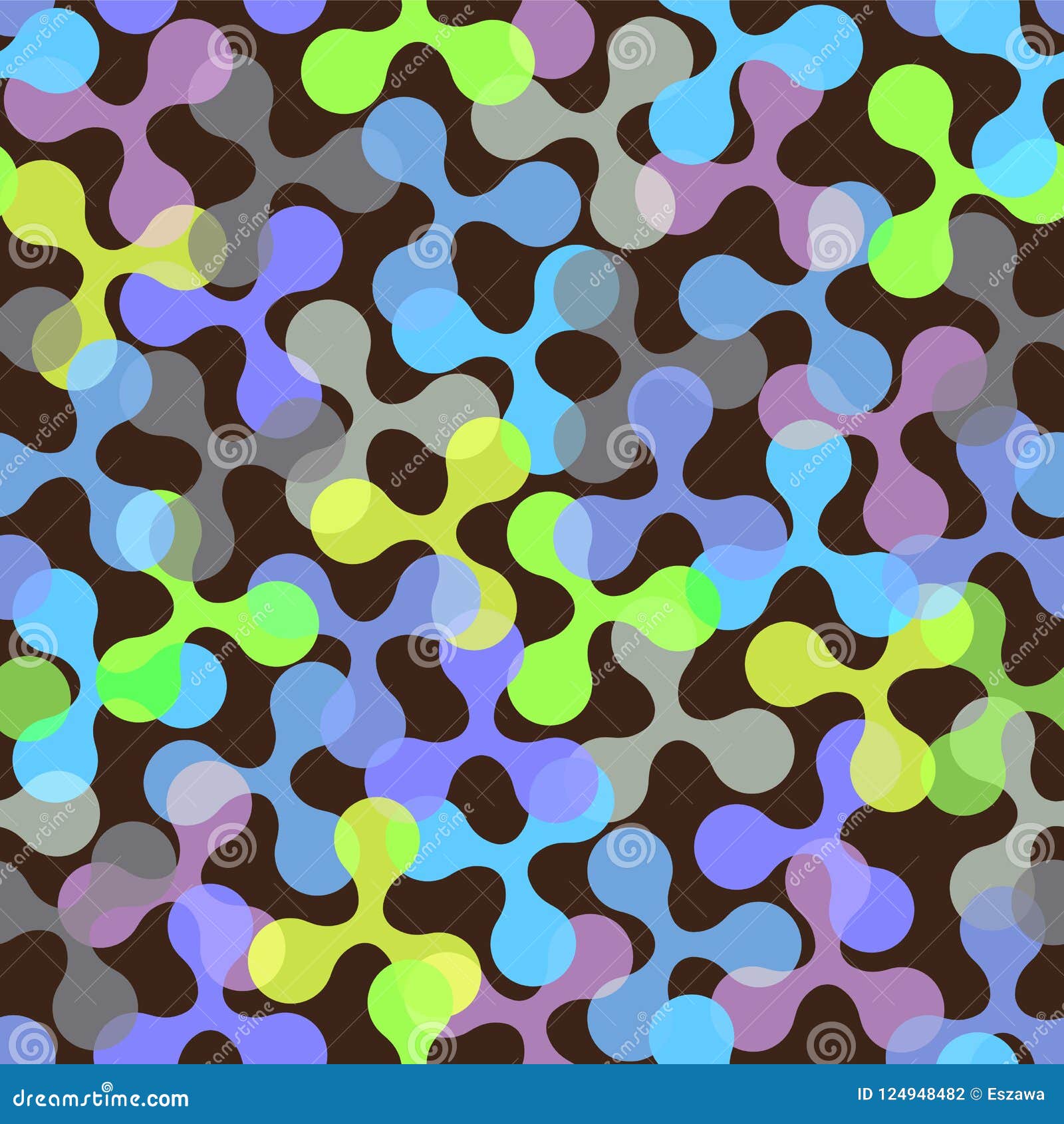 Retro Repetitive Wallpaper - Vintage Vector Pattern | CartoonDealer.com ...