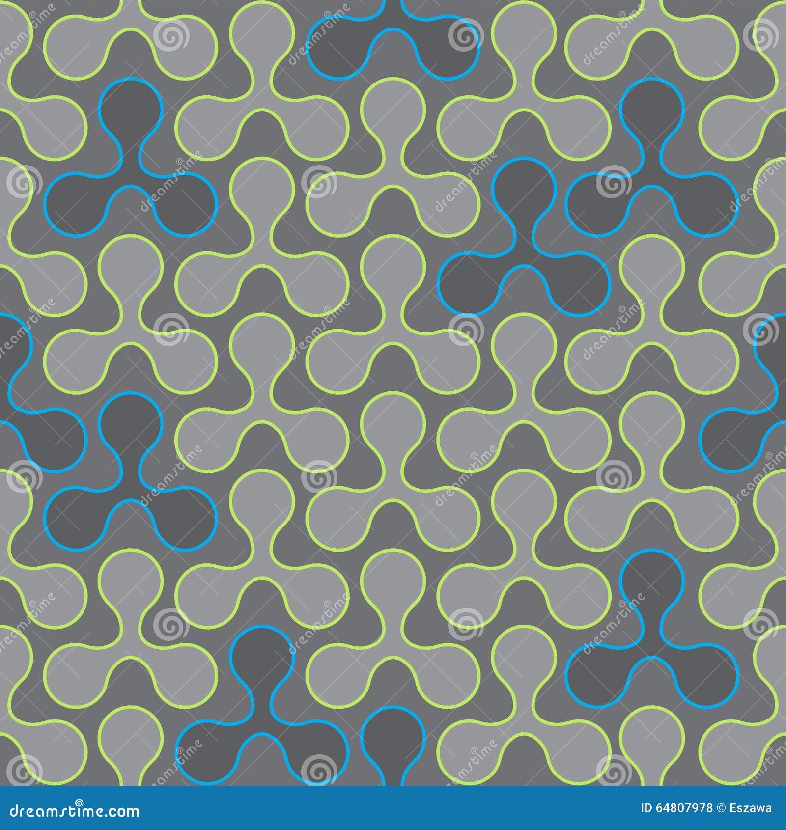 Retro Repetitive Wallpaper - Vintage Vector Pattern Stock Vector ...
