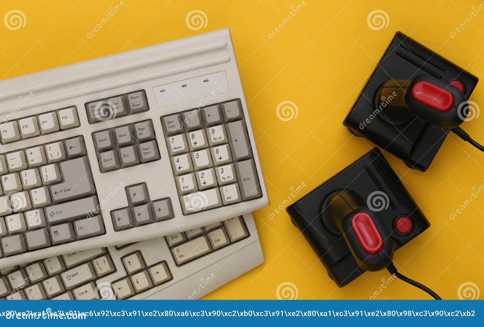 Retro stock photo. Image of keyboard, technology, object - 249087232