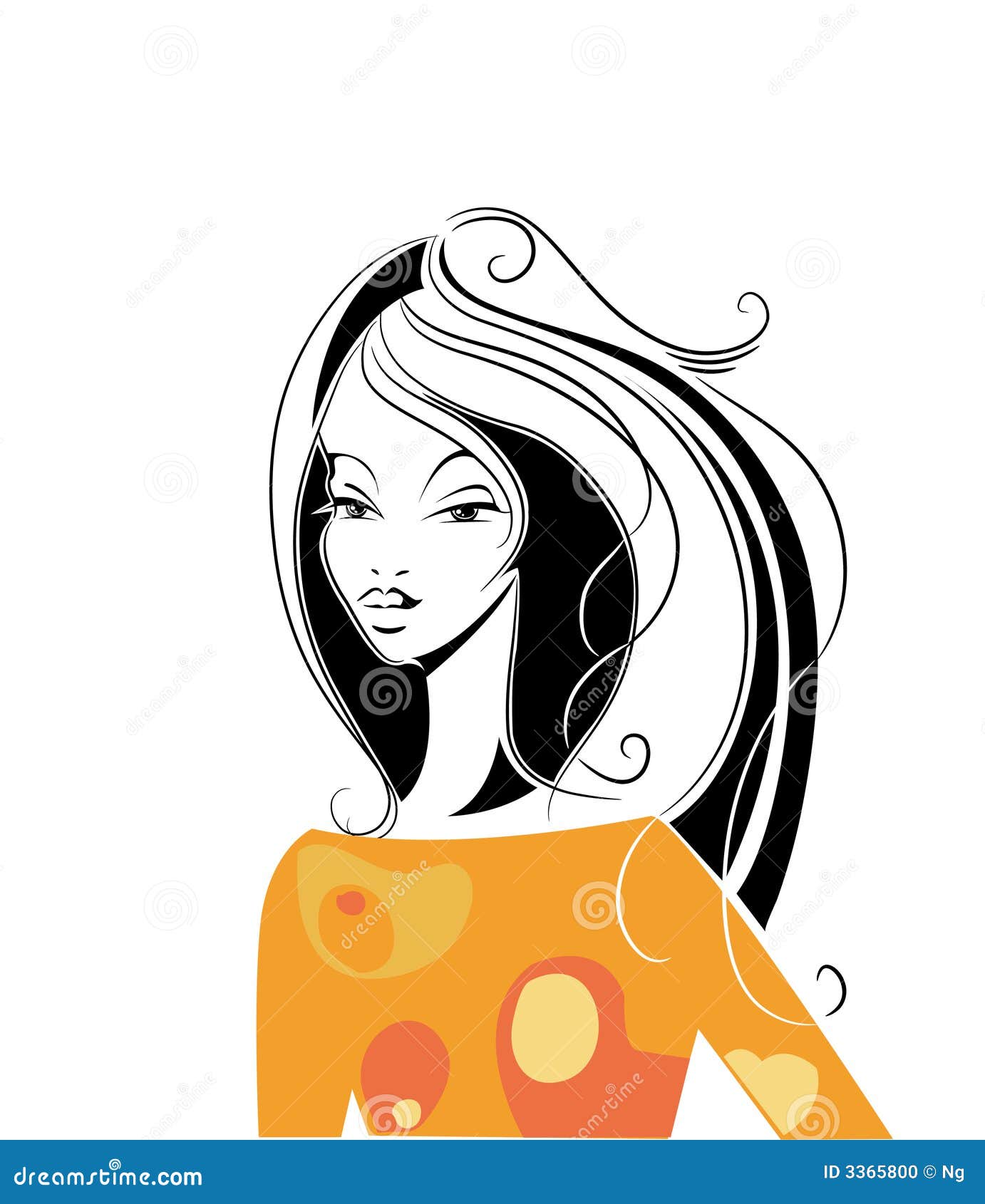 Retro revival stock illustration. Illustration of fashion - 3365800