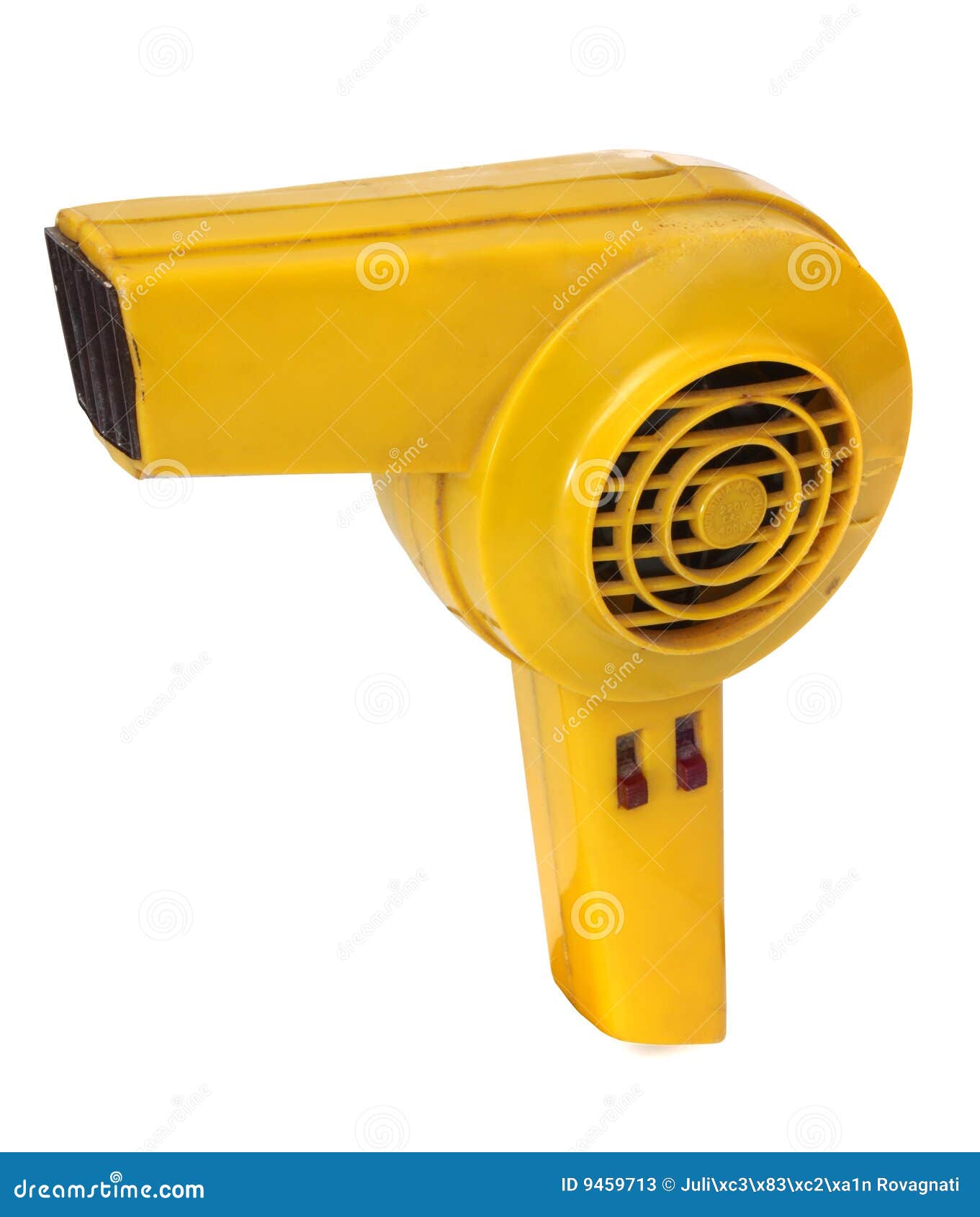 Retro revival hair dryer stock image. Image of handle - 9459713