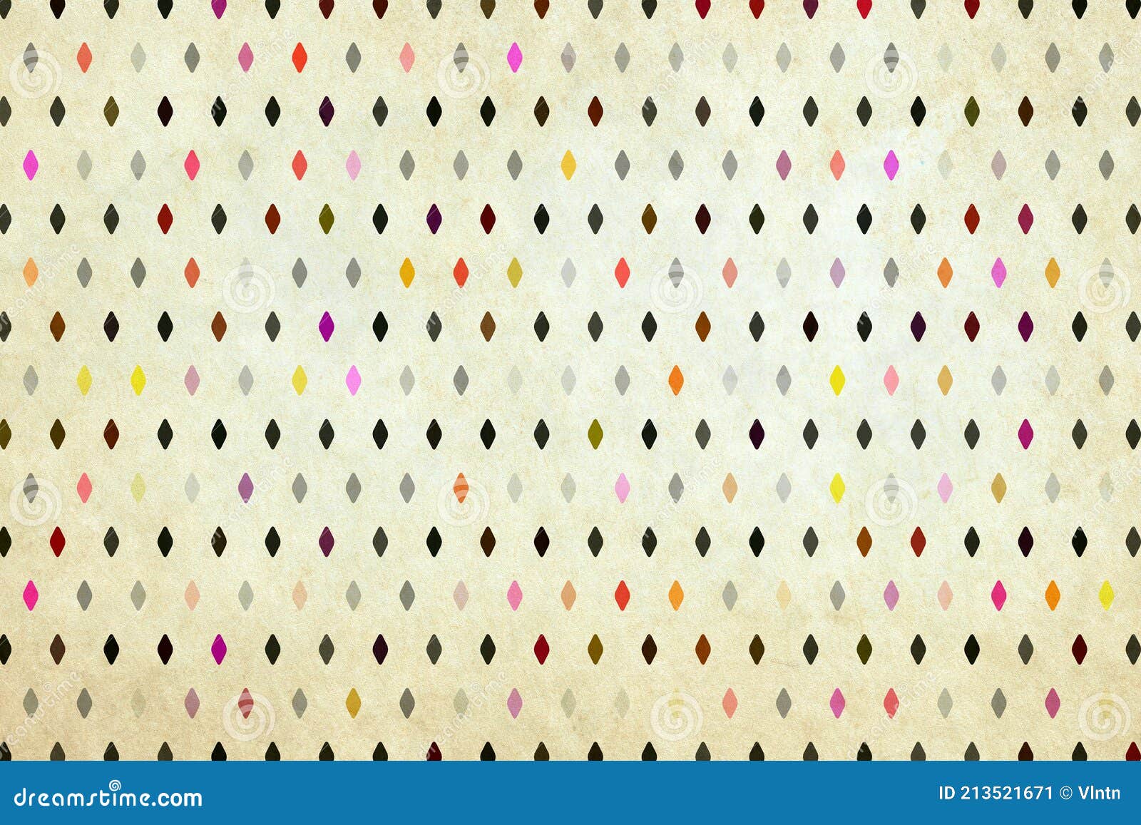 Retro Rhombus Background Design. Seamless Vintage Backdrop. Harmonic ...