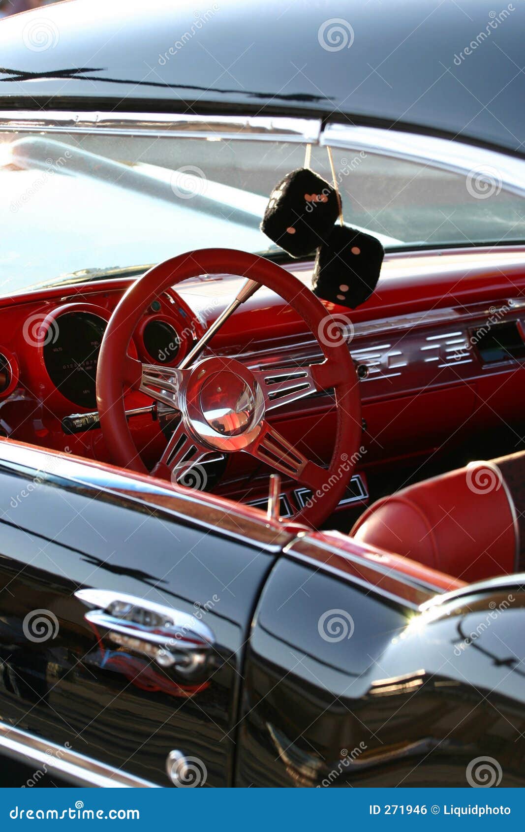 Retro Ride stock photo. Image of dashboard, polish, cars - 271946