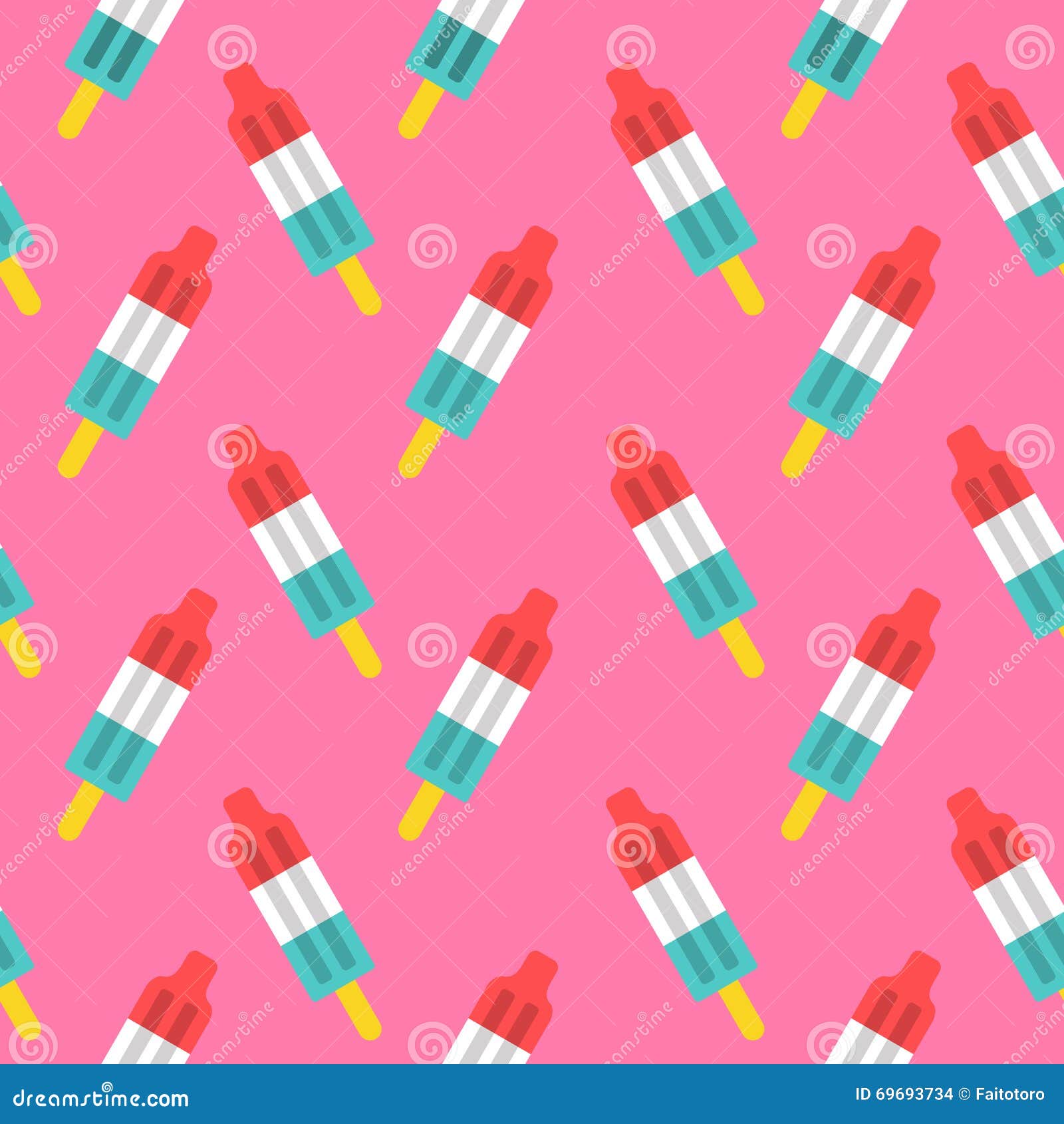 Rocket Popsicle Icon. Clipart Image Cartoon Vector | CartoonDealer.com ...