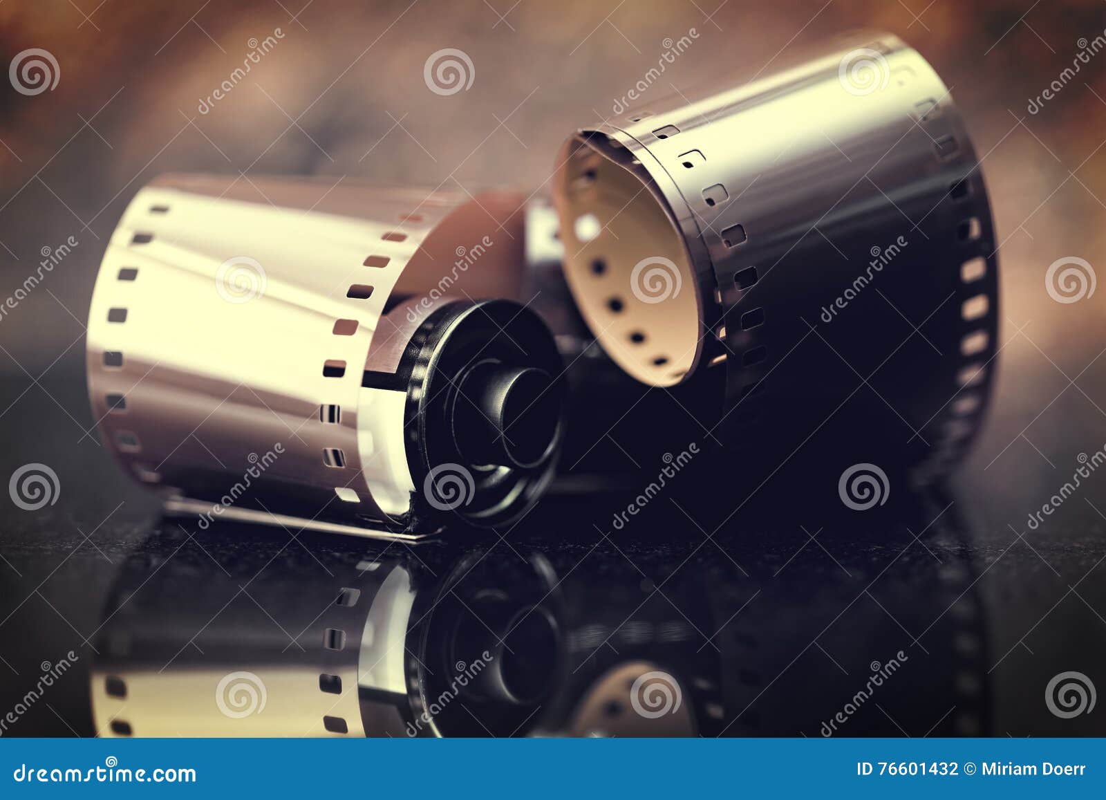 Retro Roll of Film for the Photography Stock Photo - Image of ...