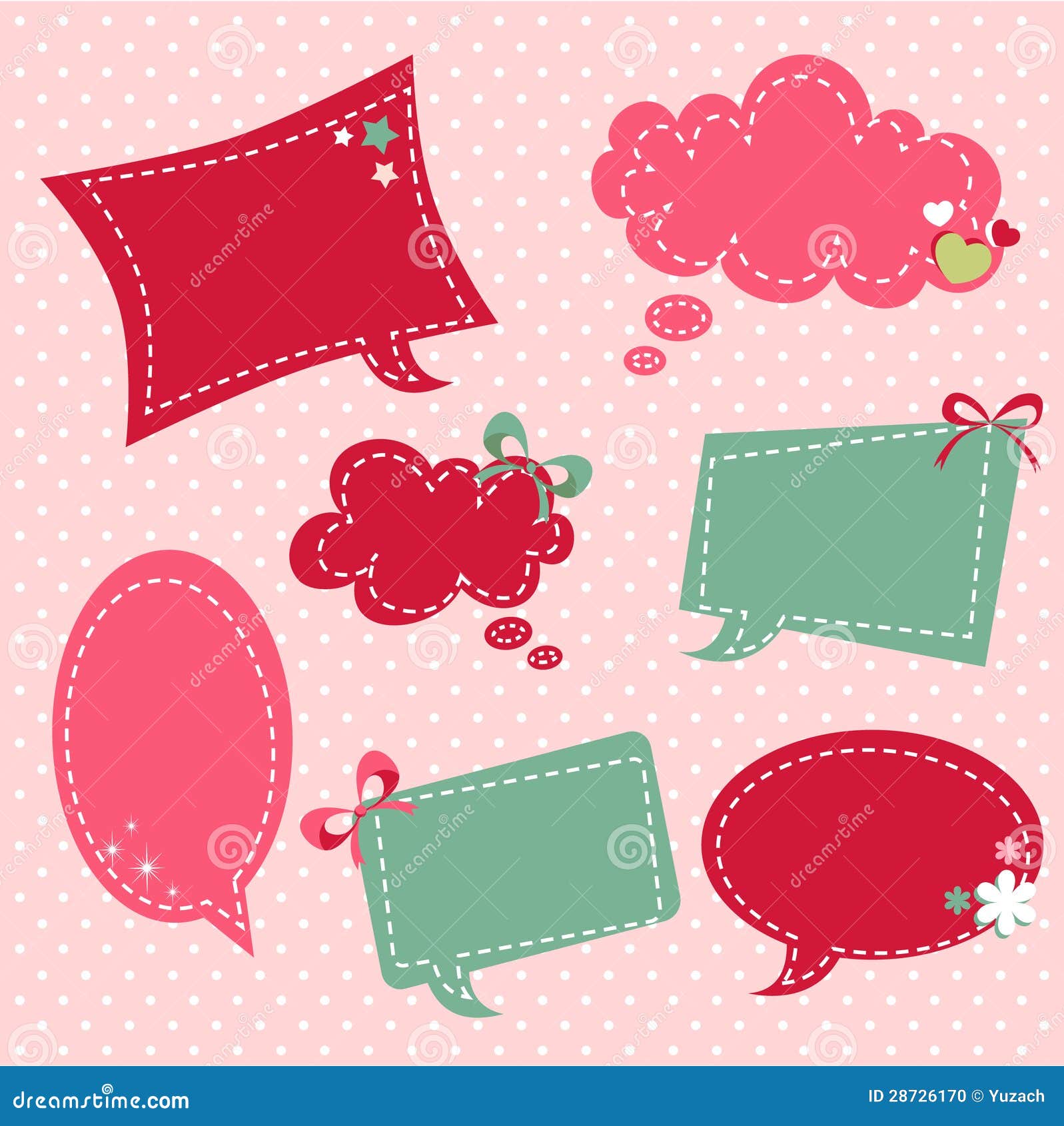 Retro Romantic Love Stickers and Tags Stock Vector - Illustration of ...