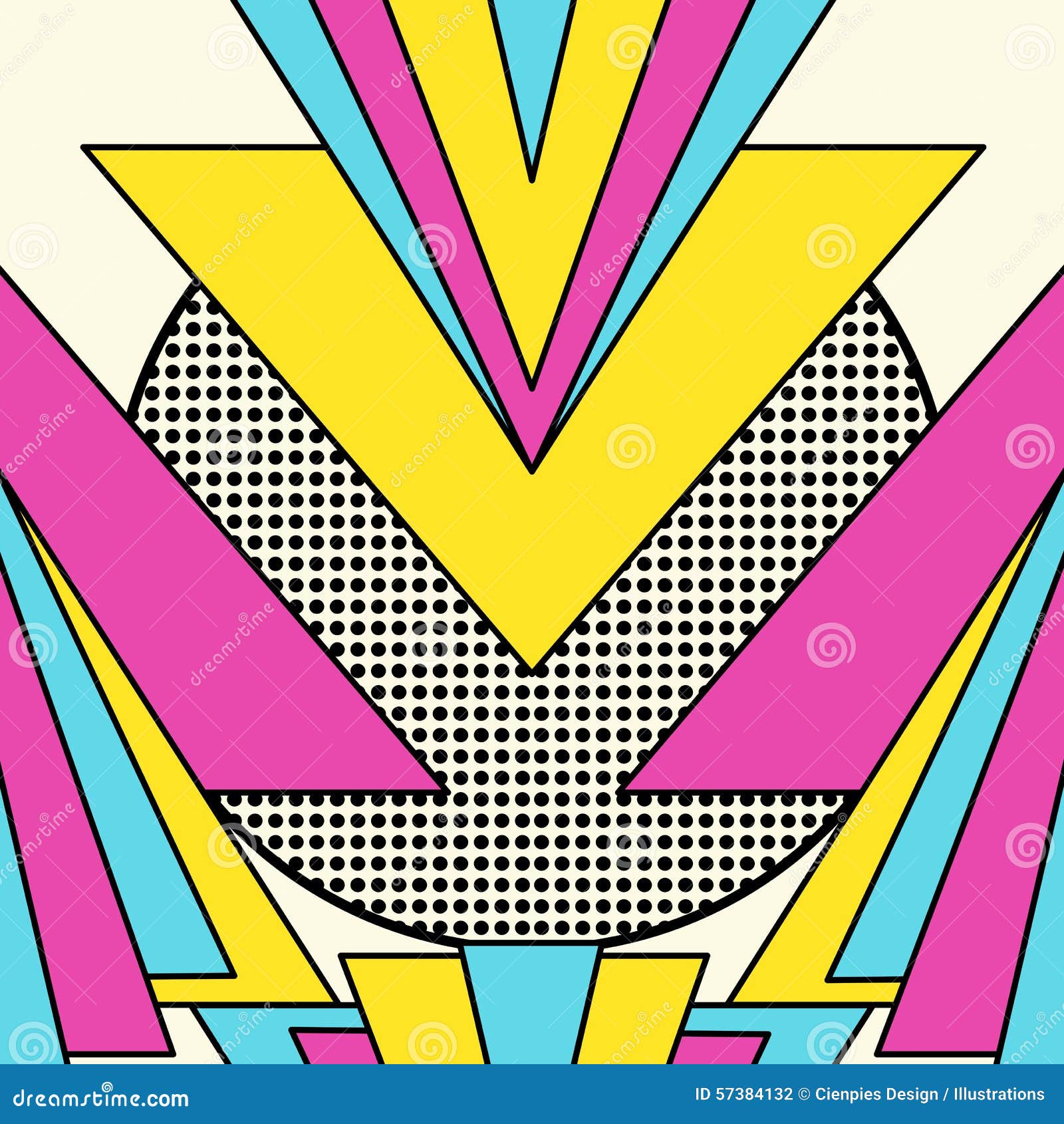 Retro 80s Geometric Pattern Background Stock Vector - Illustration of ... Retro 80s Geometric Pattern Background Stock Vector - Illustration of ...