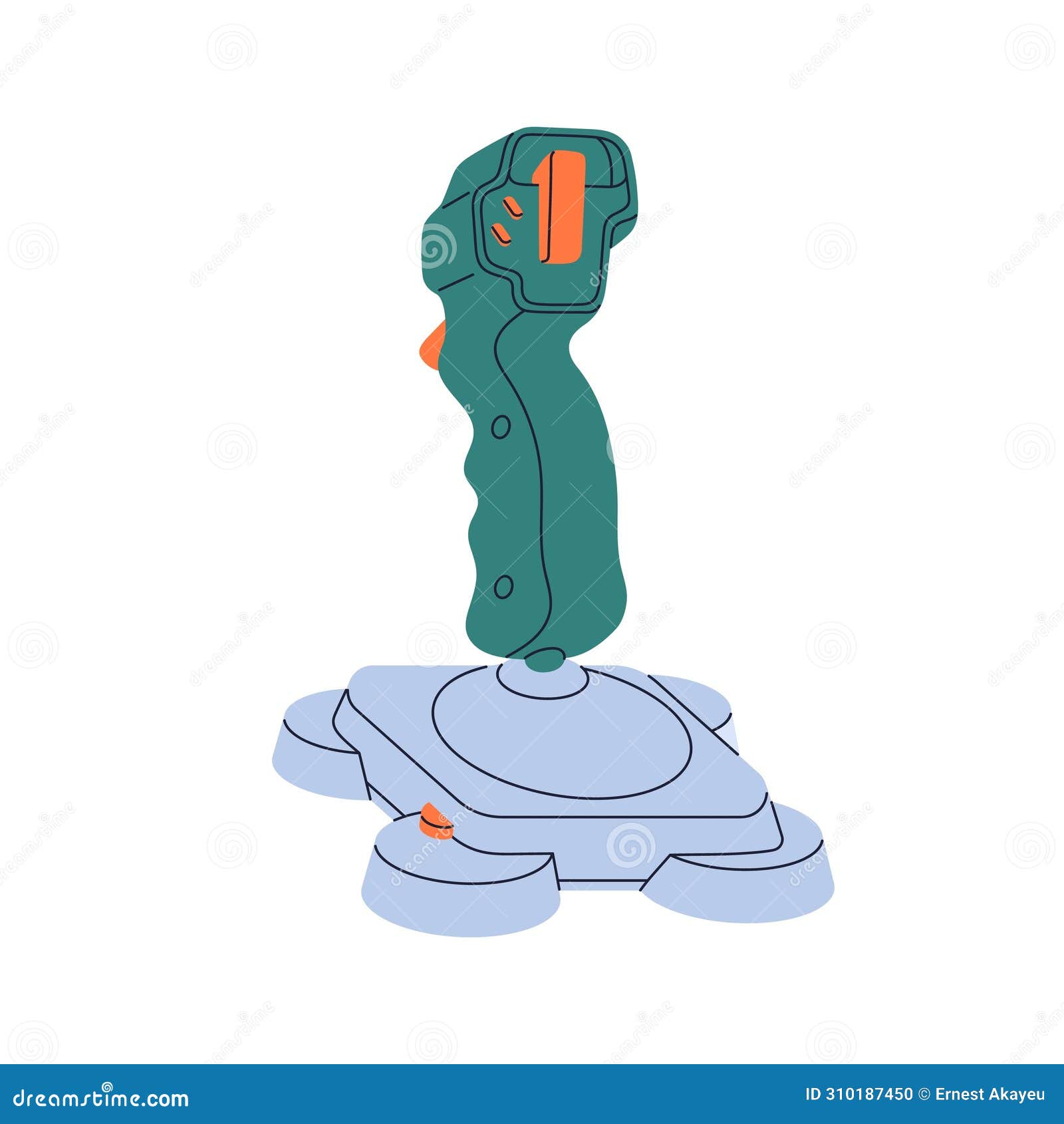 Joystick Emulation Device - Retro 80s Joystick, Game Controller, Joypad ...