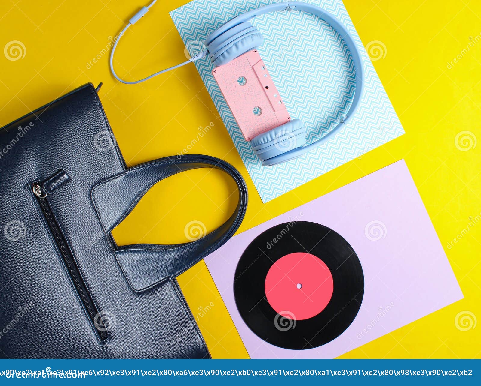 Retro 80s Old Fashioned Objects Stock Image | CartoonDealer.com #144921877