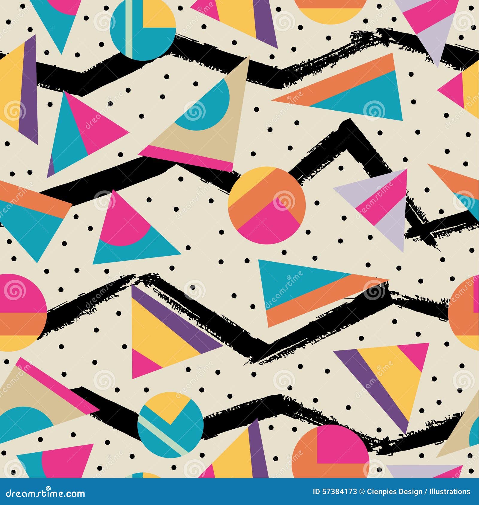 Retro 80s Seamless Pattern Background Stock Vector - Illustration of ... Retro 80s Seamless Pattern Background Stock Vector - Illustration of ...