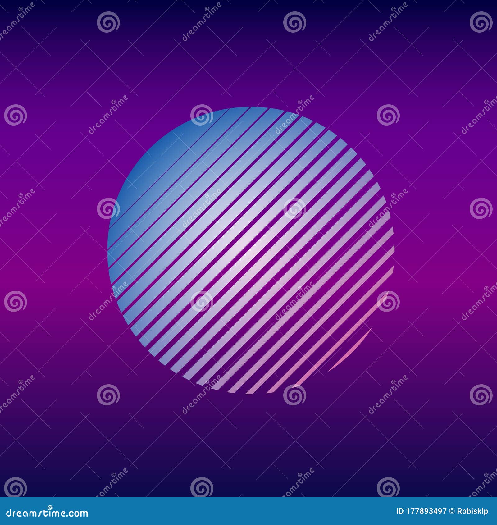Retro 1980s Synthwave Glowing Retro Style Neon Moon Stock Vector ...