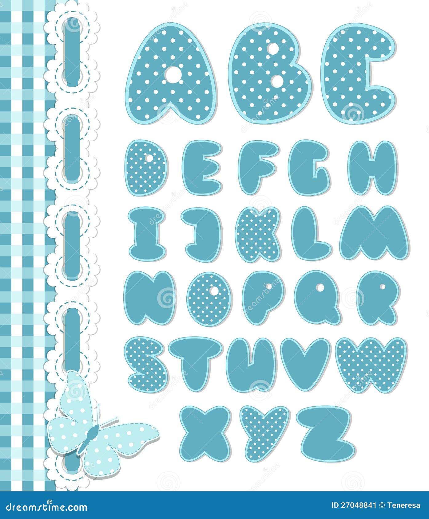 Retro Scrapbook Font Blue Color Stock Illustrations – 63 Retro ...